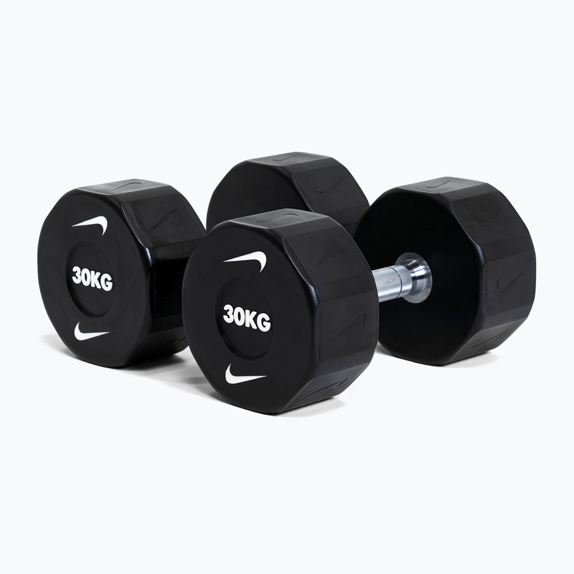 Hanteliai Nike Strength Pro Urethane Dumbbell 2 x 12 kg black/white ...