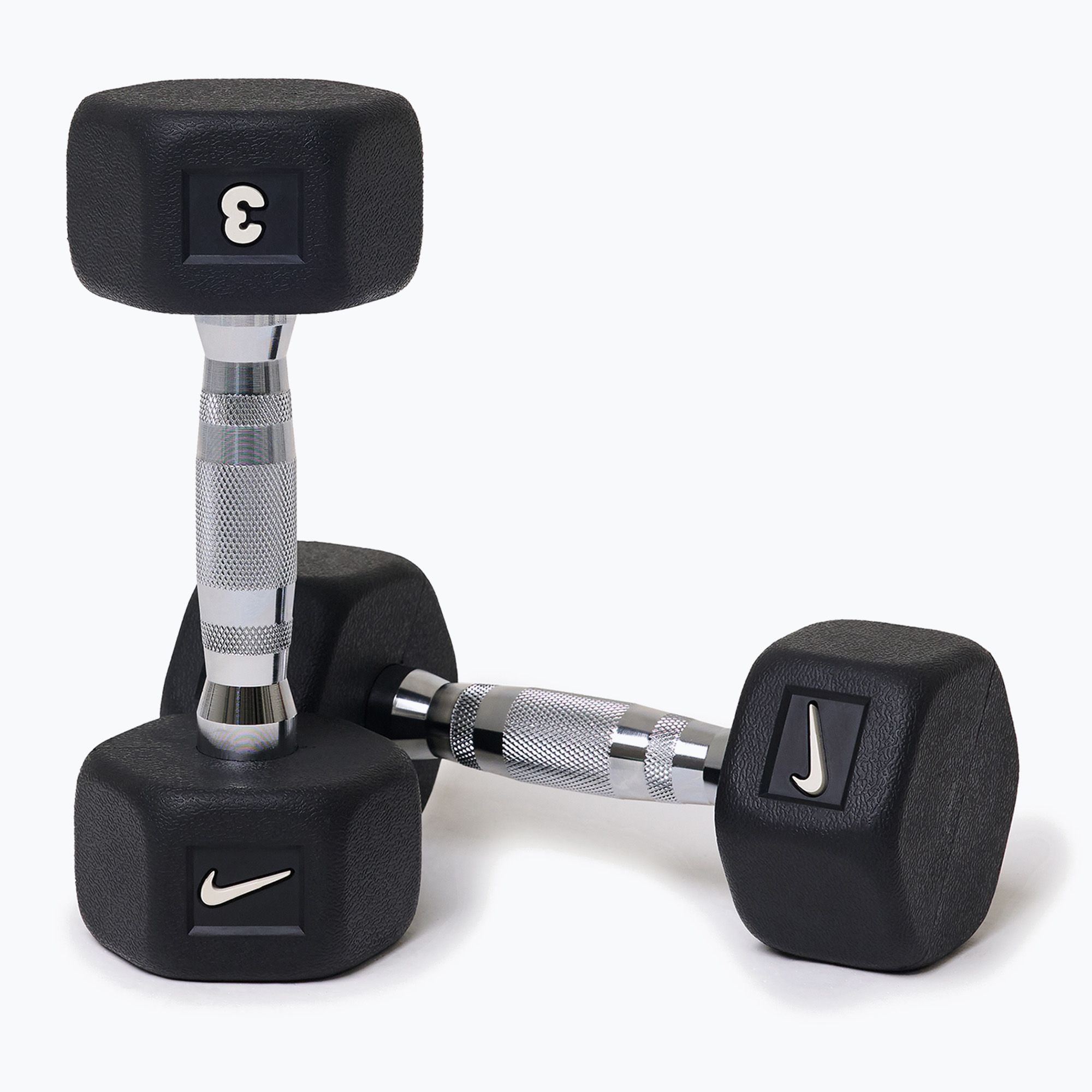 Hanteliai Nike Strength Hex Dumbbell 2 x 10 kg black/white (DRDK-1010 ...