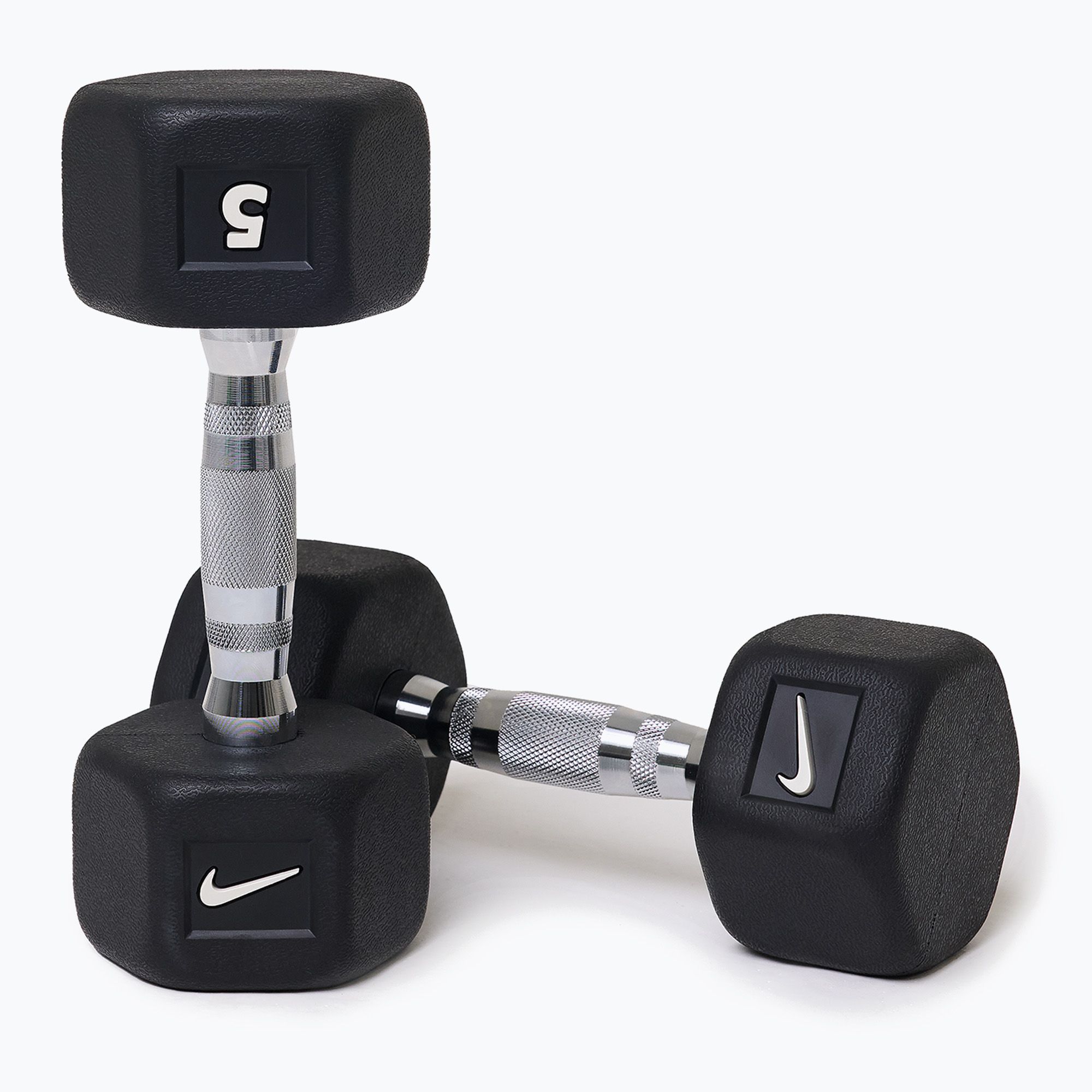Hanteliai Nike Strength Hex Dumbbell 2 x 17,5 kg black/white (DRDK-1017 ...