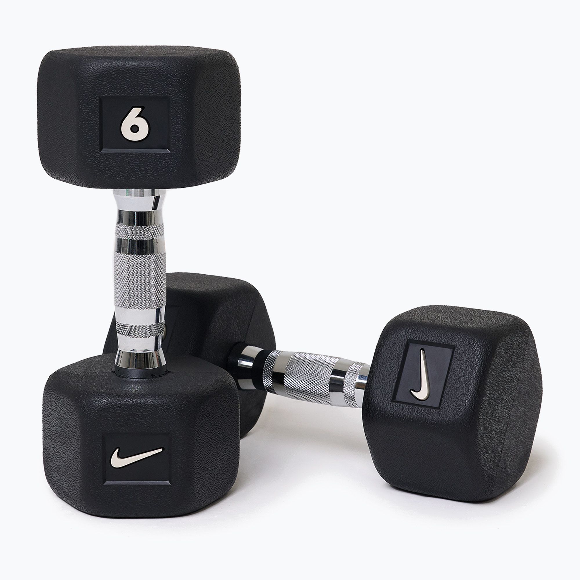 Hanteliai Nike Strength Hex Dumbbell 2 x 22,5 kg black/white (DRDK-1022 ...