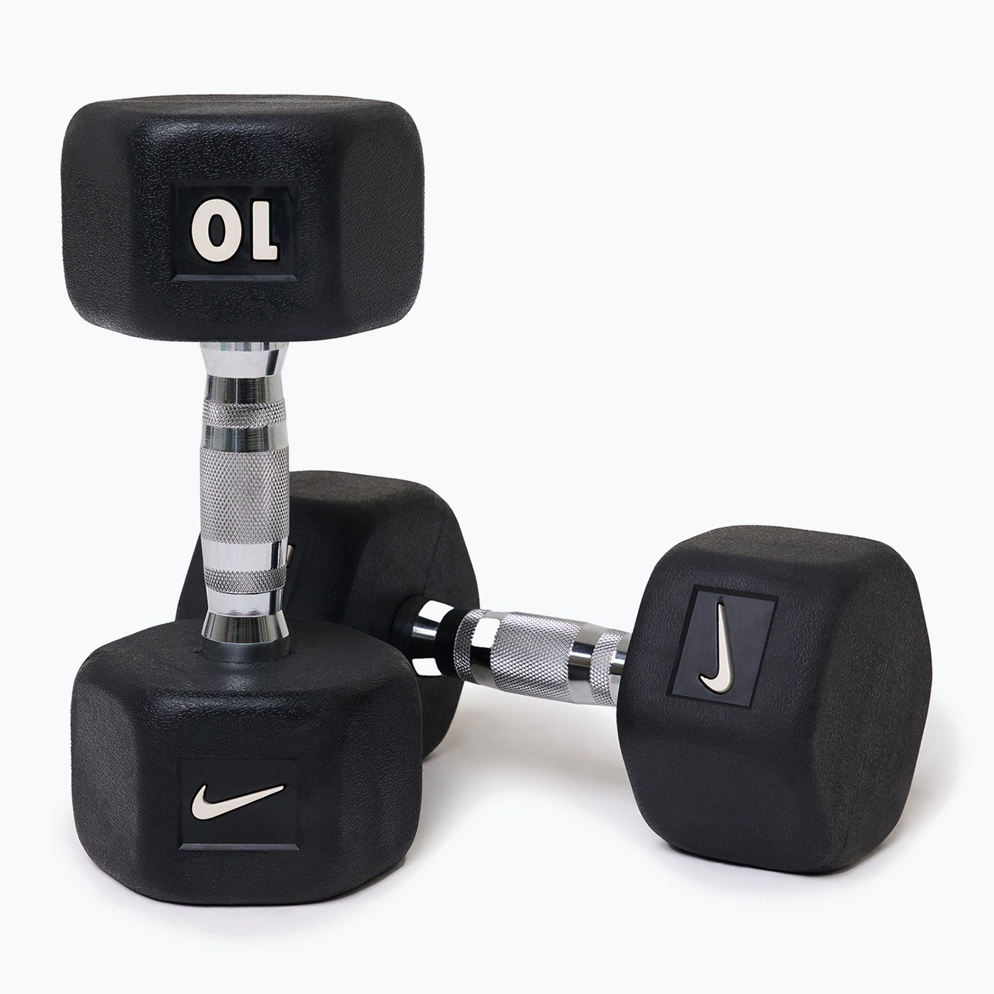 Halteriai Nike Strength Hex Dumbbell 2 x 30 kg black/white (DRDK-1030 ...