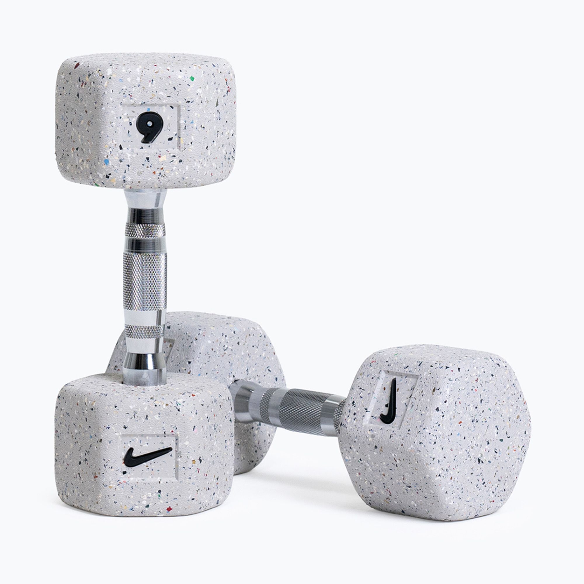 Hanteliai Nike Strength Grind Hex Dumbbell 2 x 15 kg wolf grey (DGHK ...