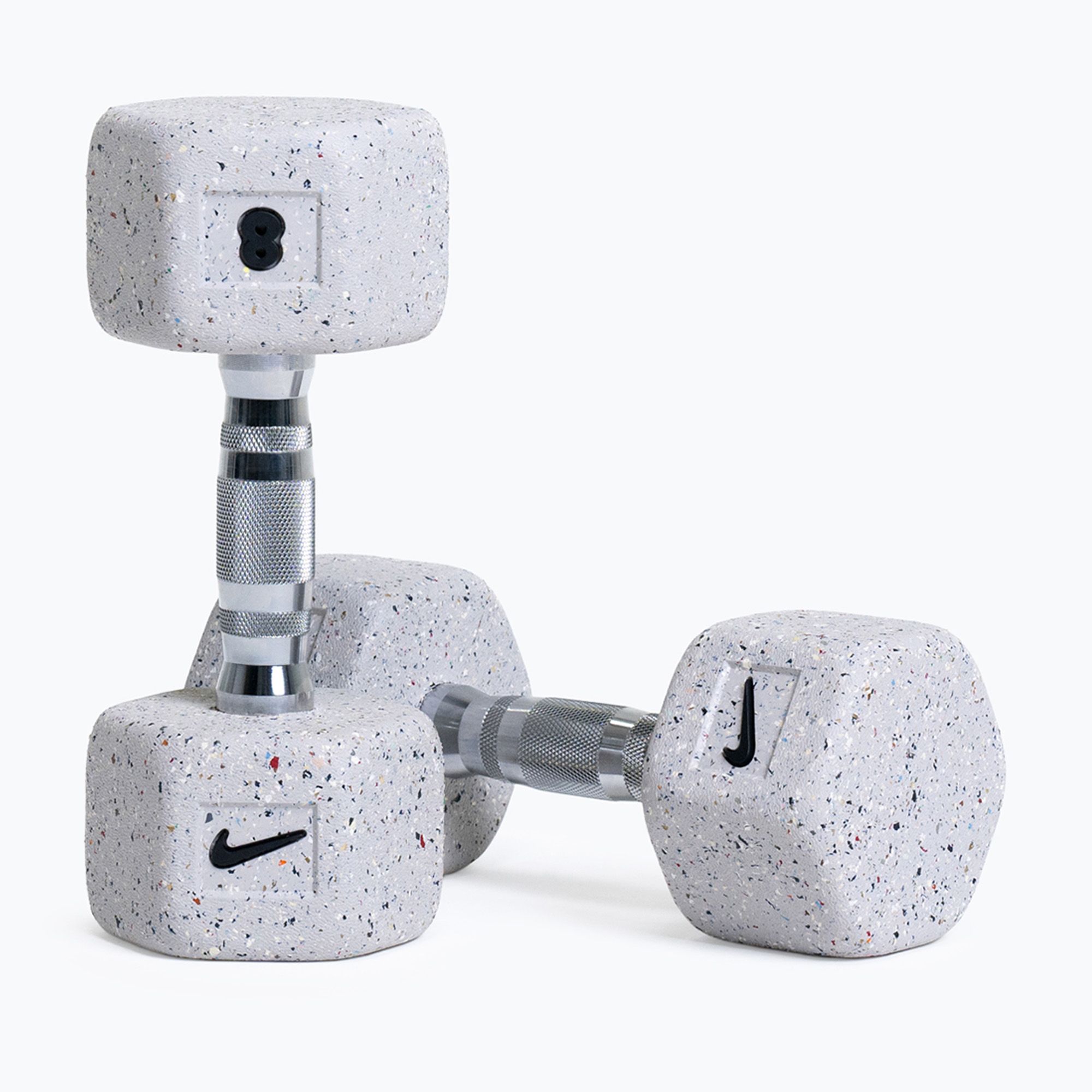 Hanteliai Nike Strength Grind Hex Dumbbell 2 x 15 kg wolf grey (DGHK ...