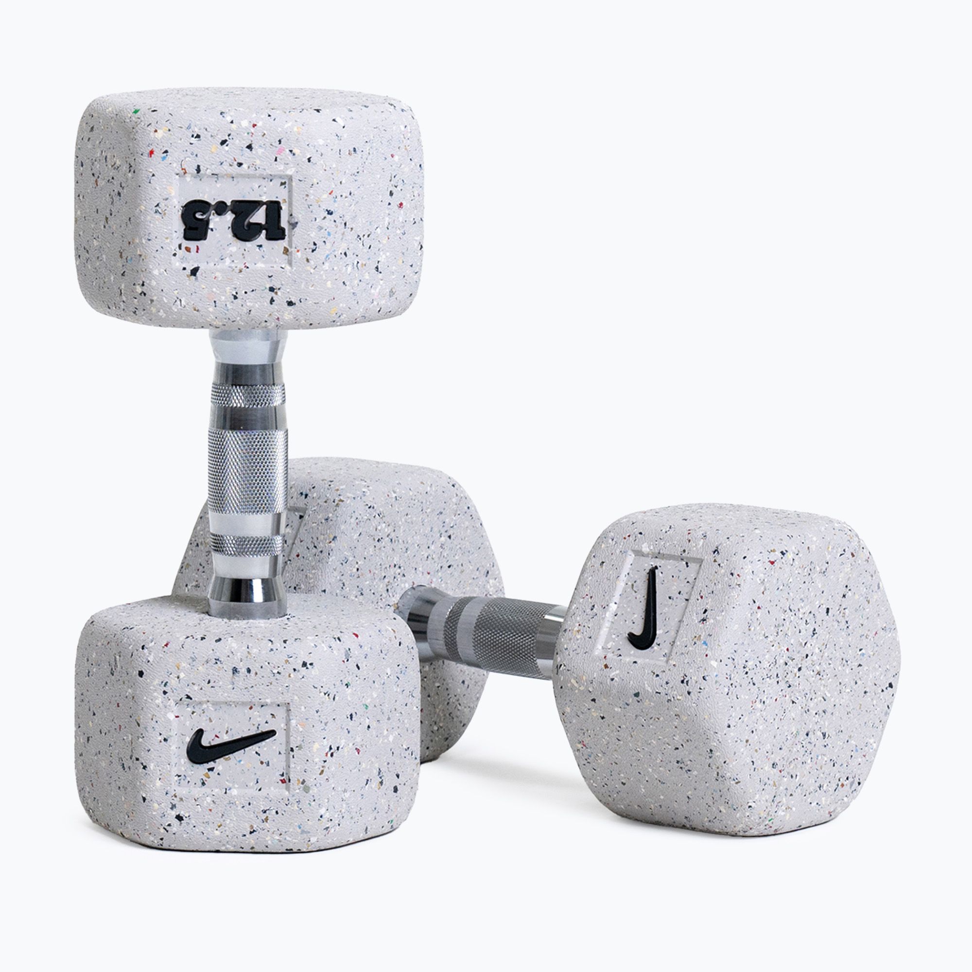 Hanteliai Nike Strength Grind Hex Dumbbell 2 x 15 kg wolf grey (DGHK ...