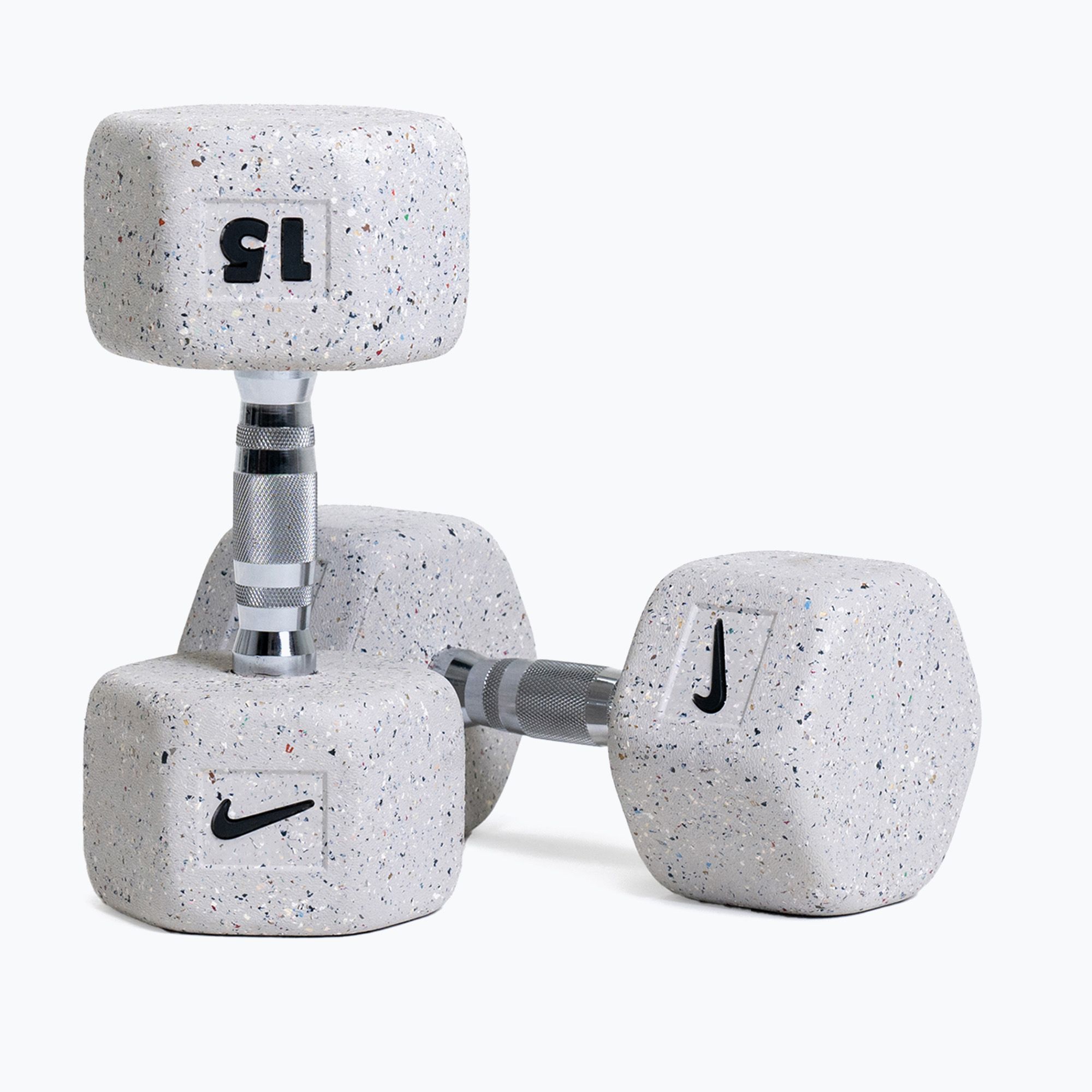 Hanteliai Nike Strength Grind Hex Dumbbell 2 x 5 kg wolf grey (DGHK ...