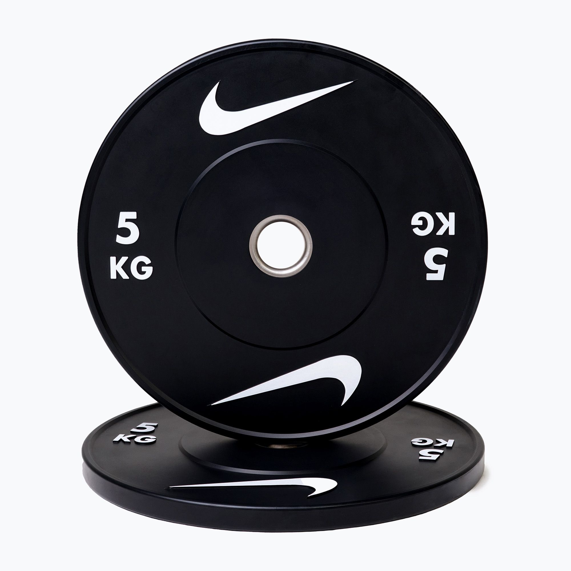 Bumper svorio plokštės Nike Strength Rubber Bumper Plates 10 kg black ...