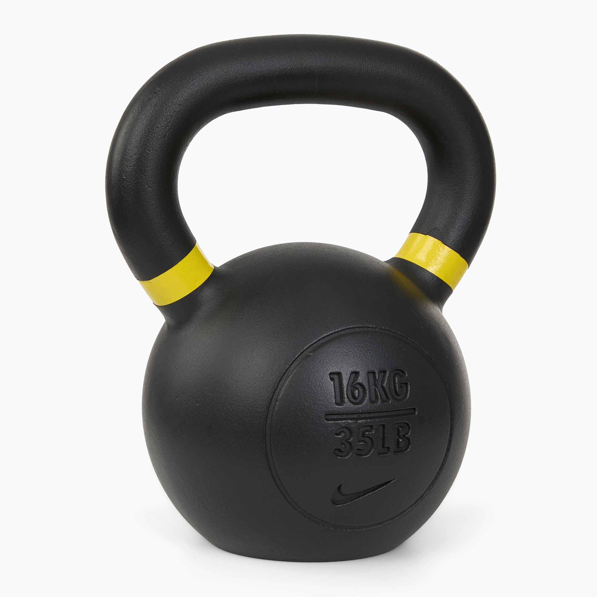 Kettlebellas Nike Strength Cast Iron OG 16 kg black/yellow (KCAU-1116 ...