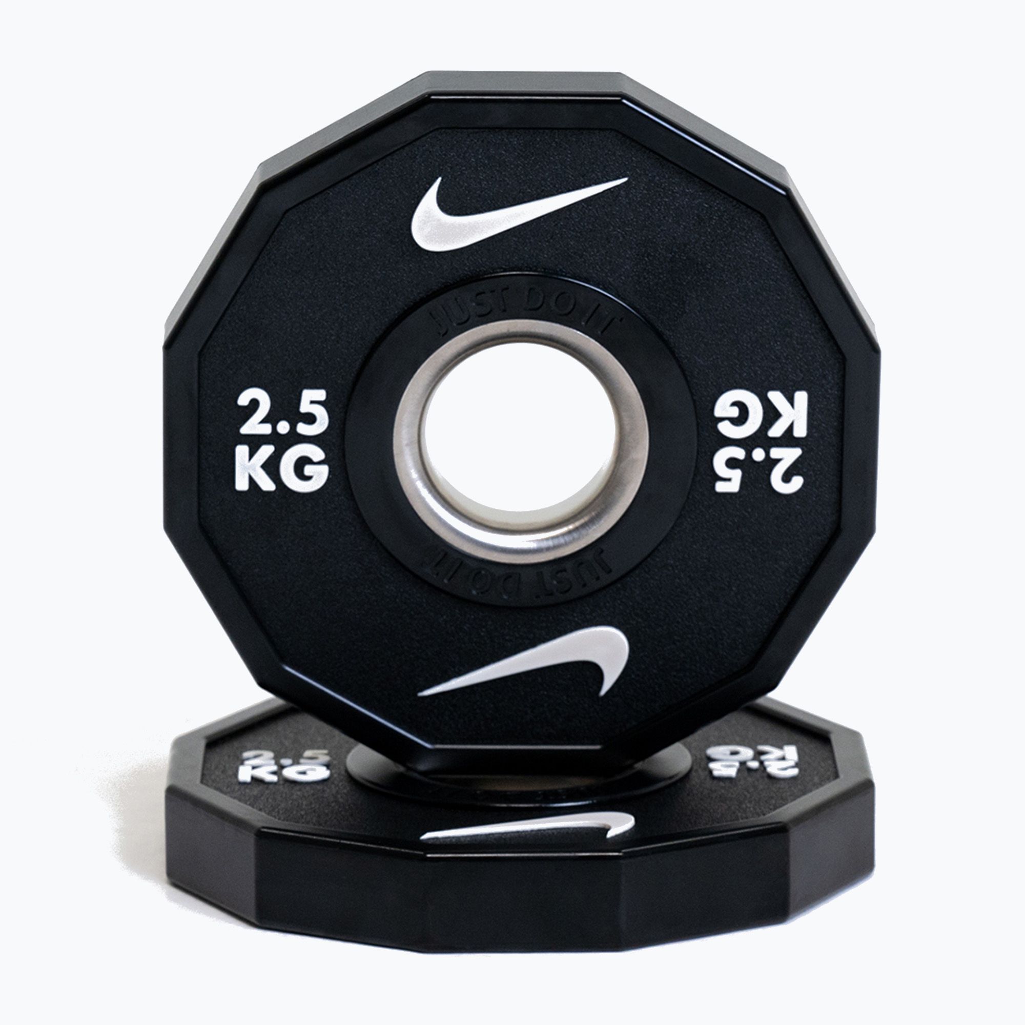 Bumperio svoris Nike Strength Pro Urethane Plates 10 kg black/white ...