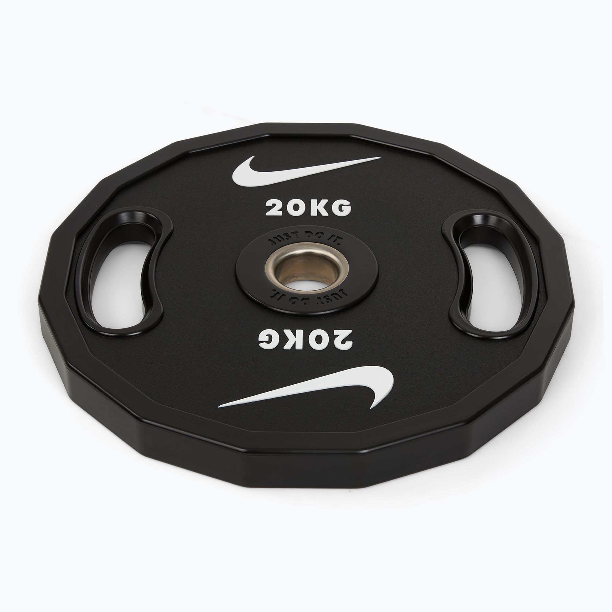 Bumperio svoris Nike Strength Pro Urethane Plates 10 kg black/white ...
