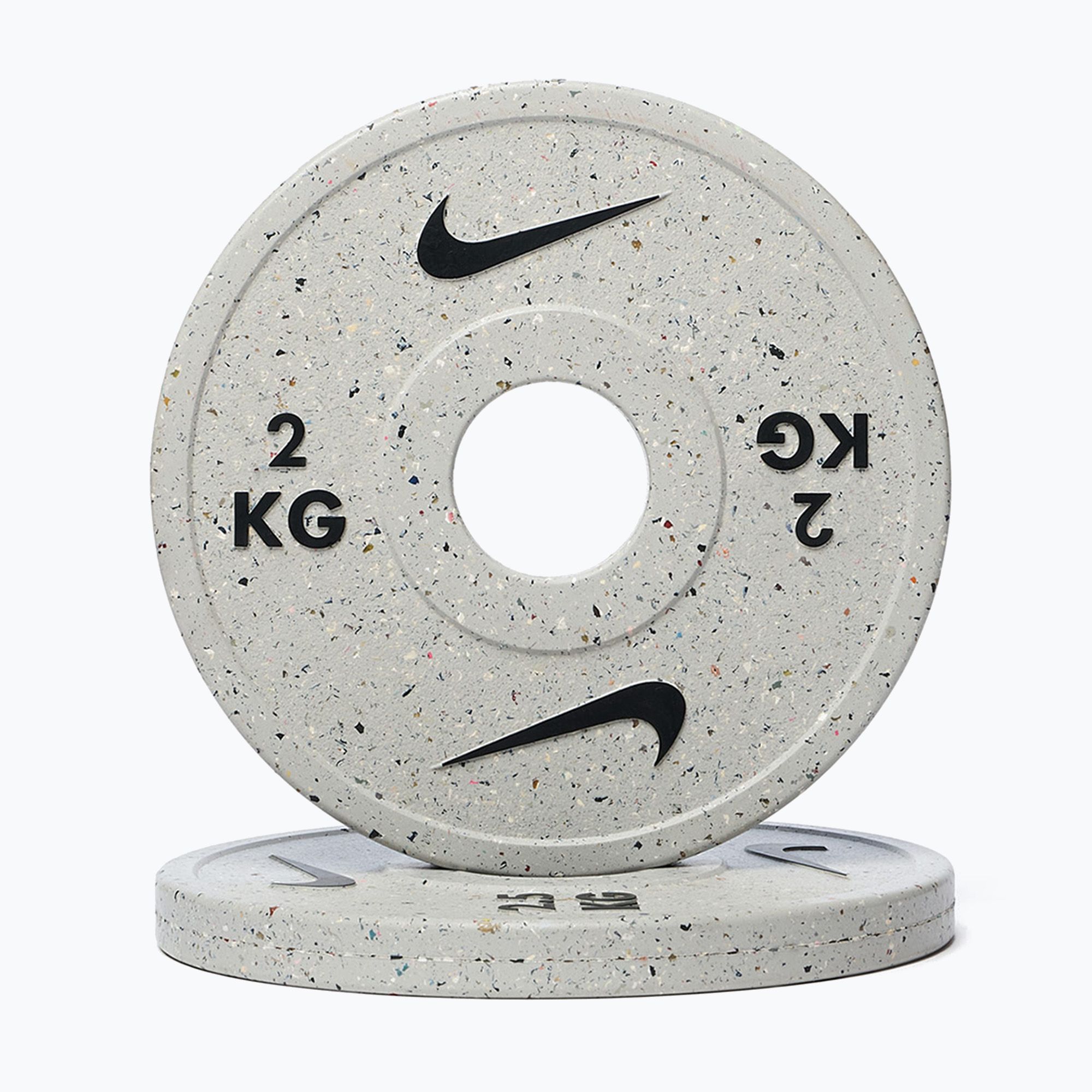 Guminiai svoriai Nike Strength Grind Change Plates 1 kg wolf grey (PCGK ...