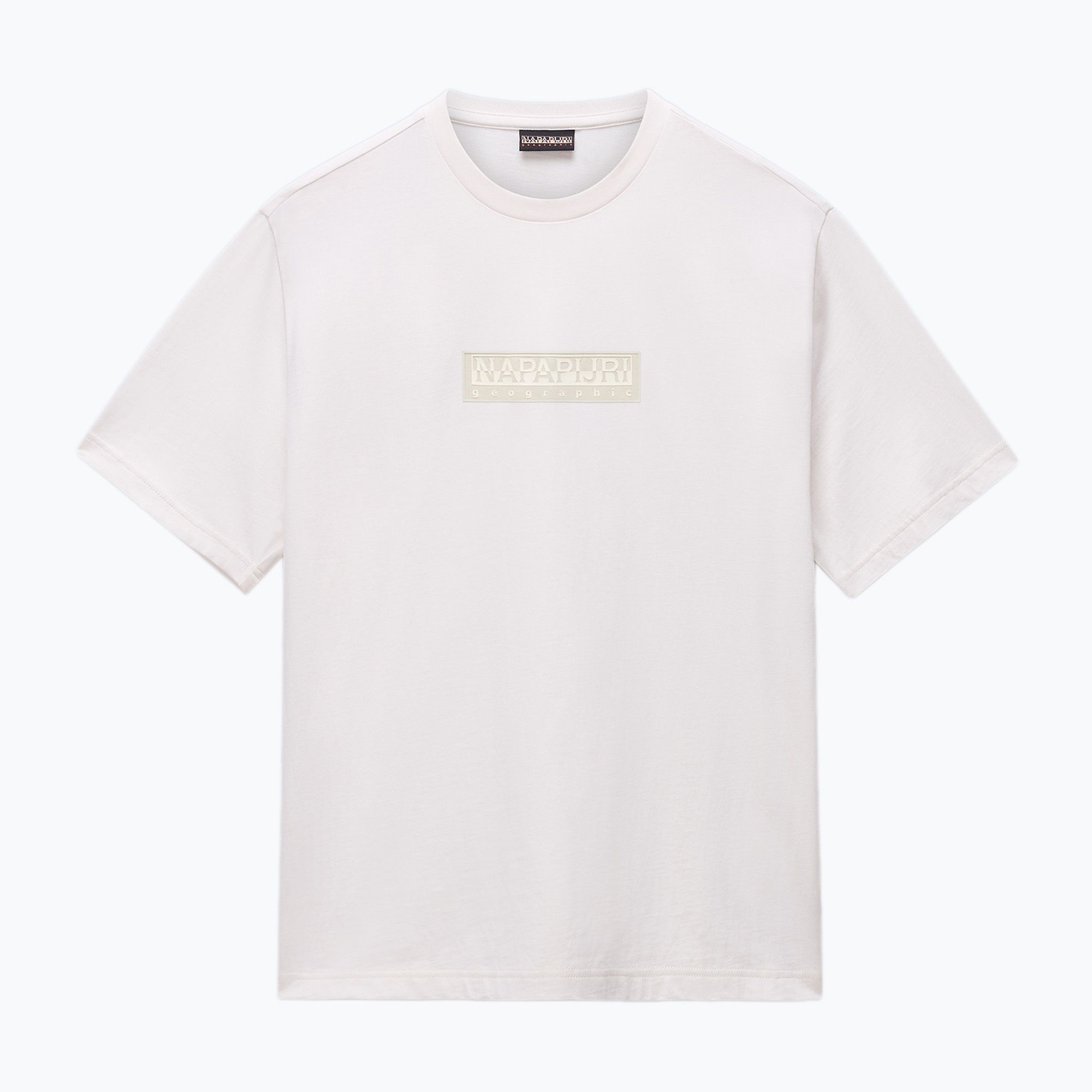 Vyriški marškinėliai Napapijri S-Box Logo white whisper (NP0A4IFL-N1A ...