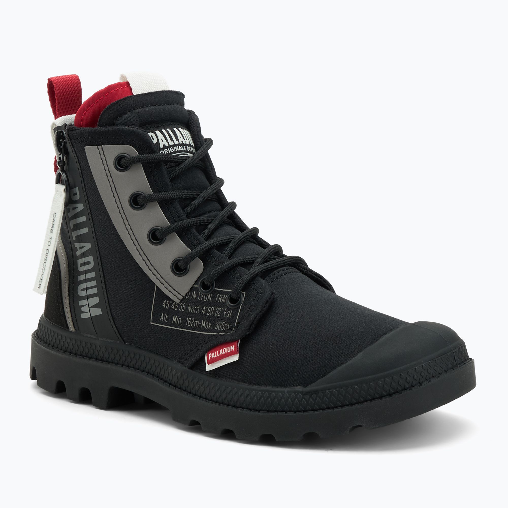 Batai Palladium Pampa Hi Dare Zip juoda/juoda (79515-010) - Sportano.lt