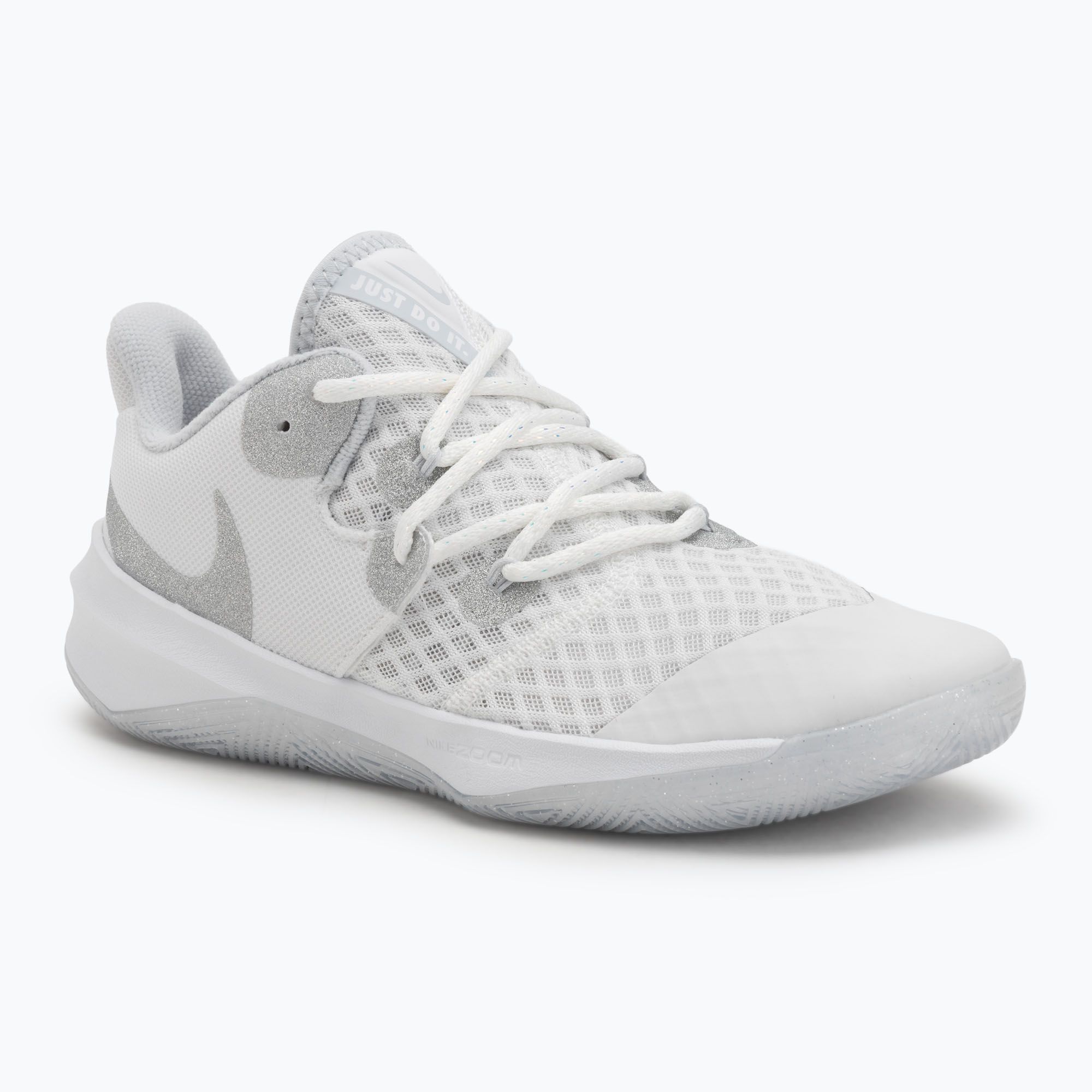 Nike Zoom Hyperspeed Court SE bateliai smmit white/metallic silver/pure ...