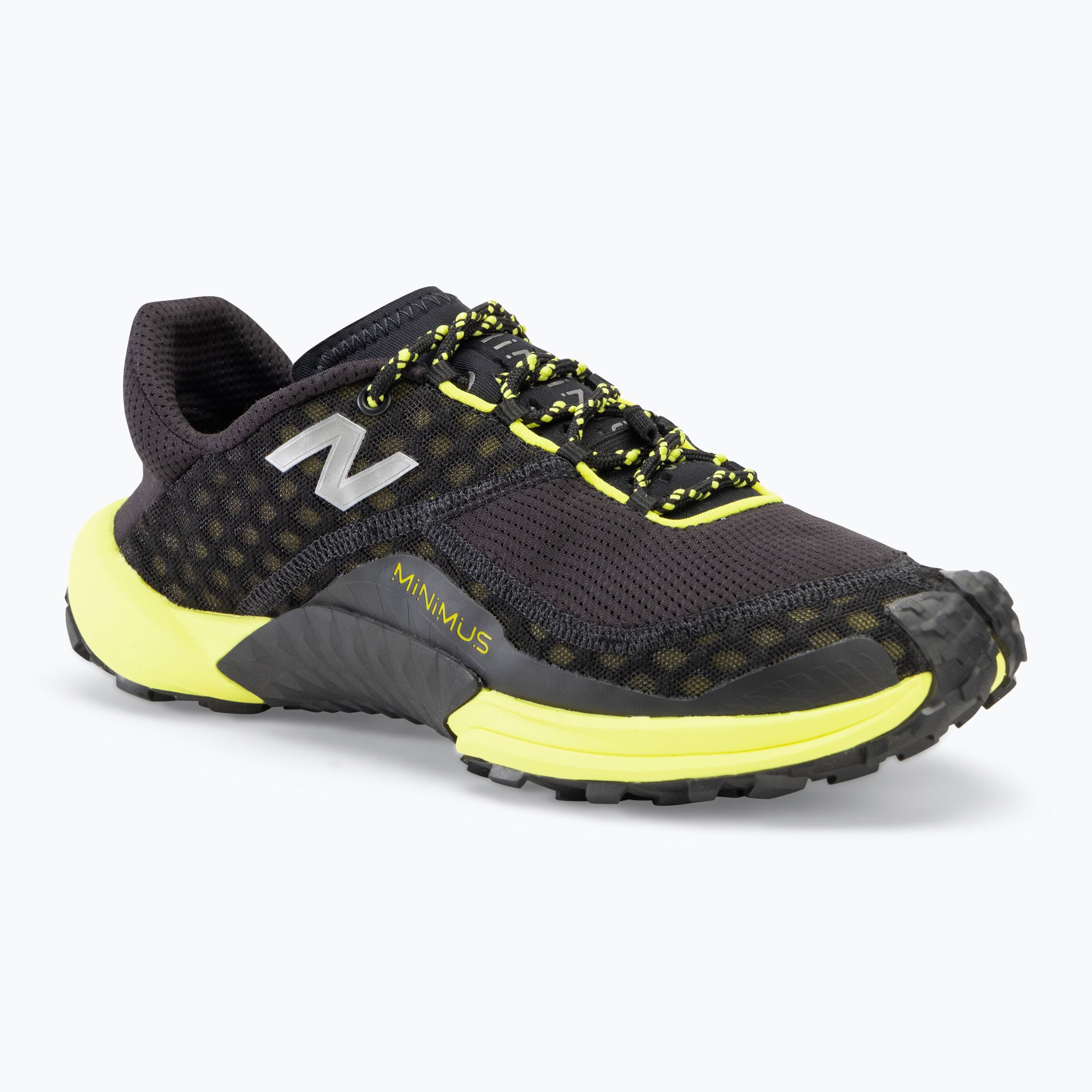 Vyriški bėgimo batai New Balance Minimus Trail v1 black/firefly ...