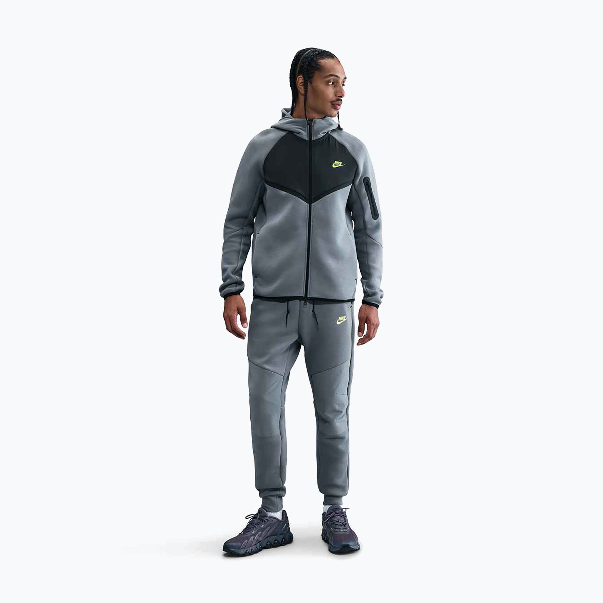 Vyriškas džemperis Nike Tech Windrunner Full-Zip cool grey/dark smoke ...