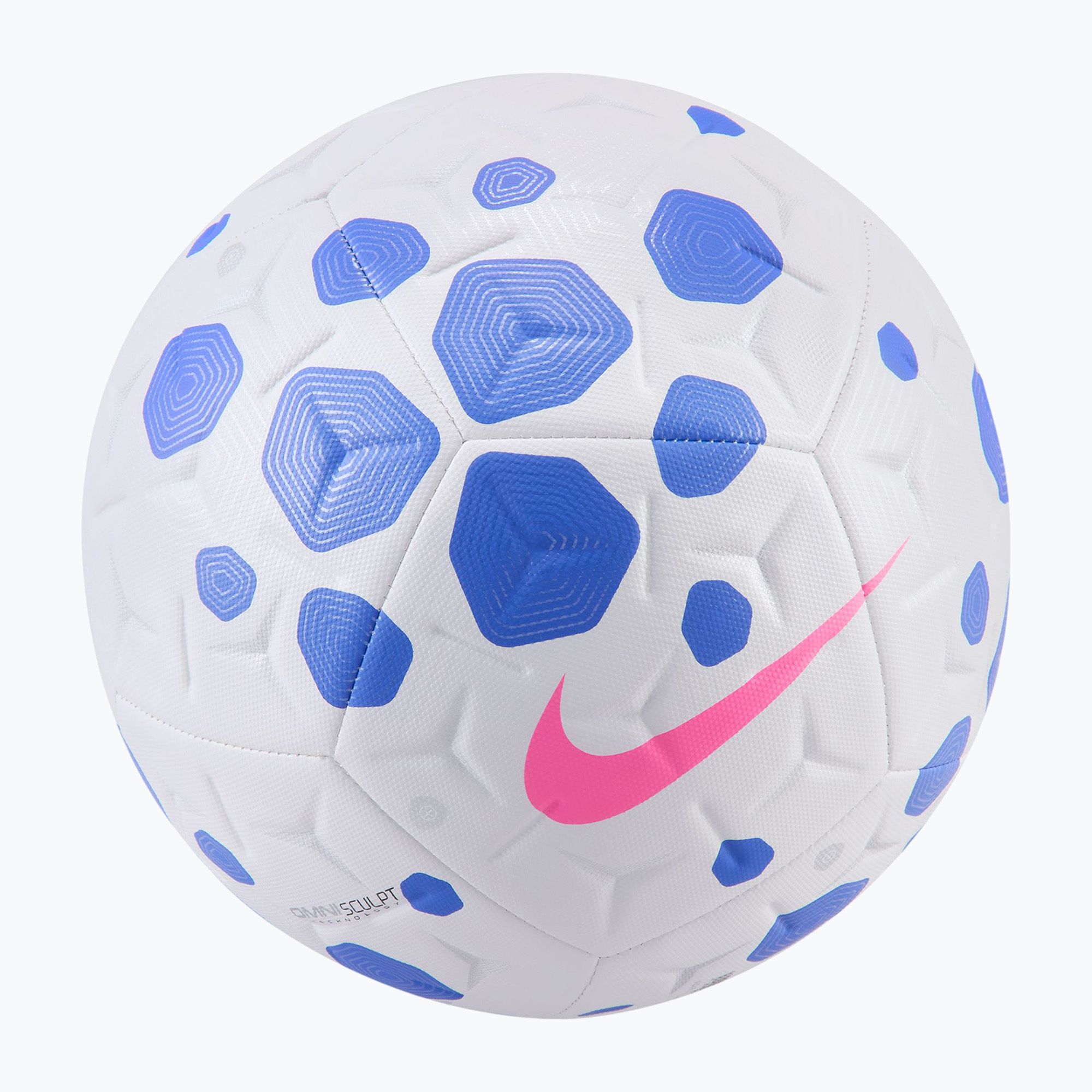 Futbolo kamuolys Nike Academy blue glow/black/pink blast dydis 5 ...