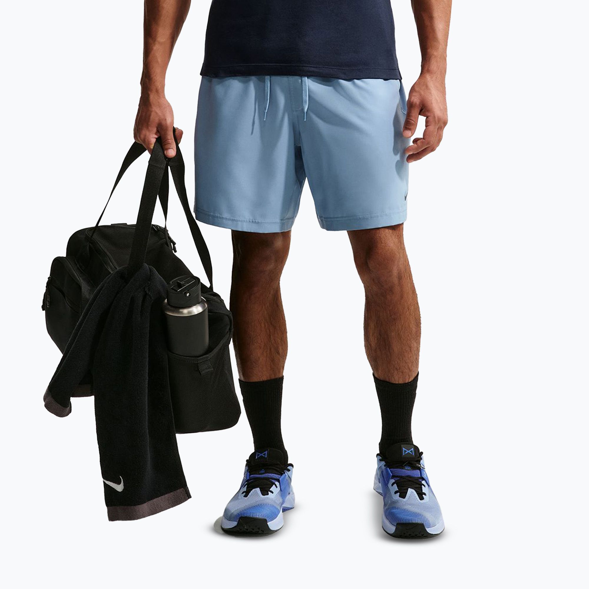 Vyriški bėgimo šortai Nike Form Dri-FIT 7" Unlined Versatile work blue ...