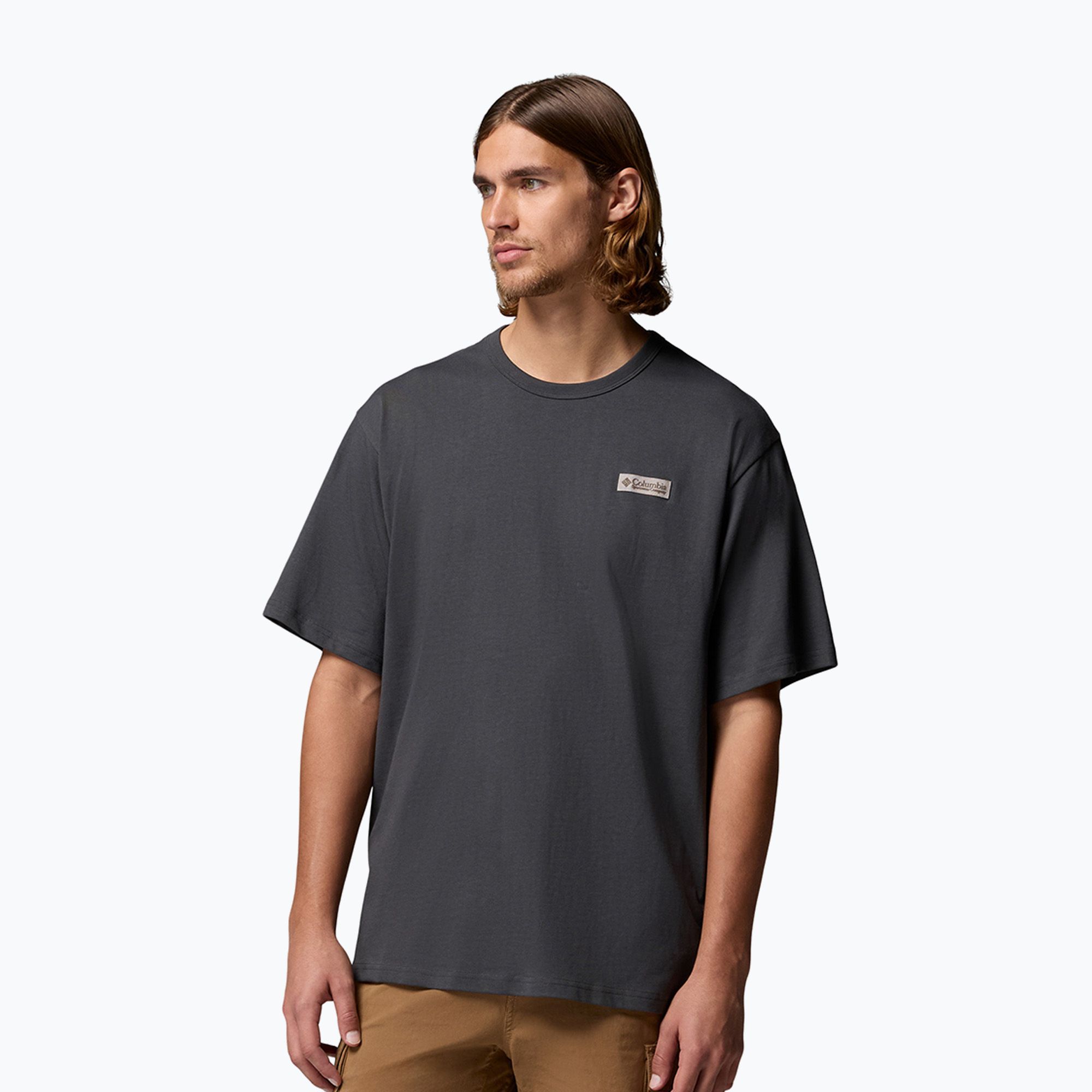 Vyriški marškinėliai Columbia CSC Heavyweight Iconic Tee dark stone/csc ...