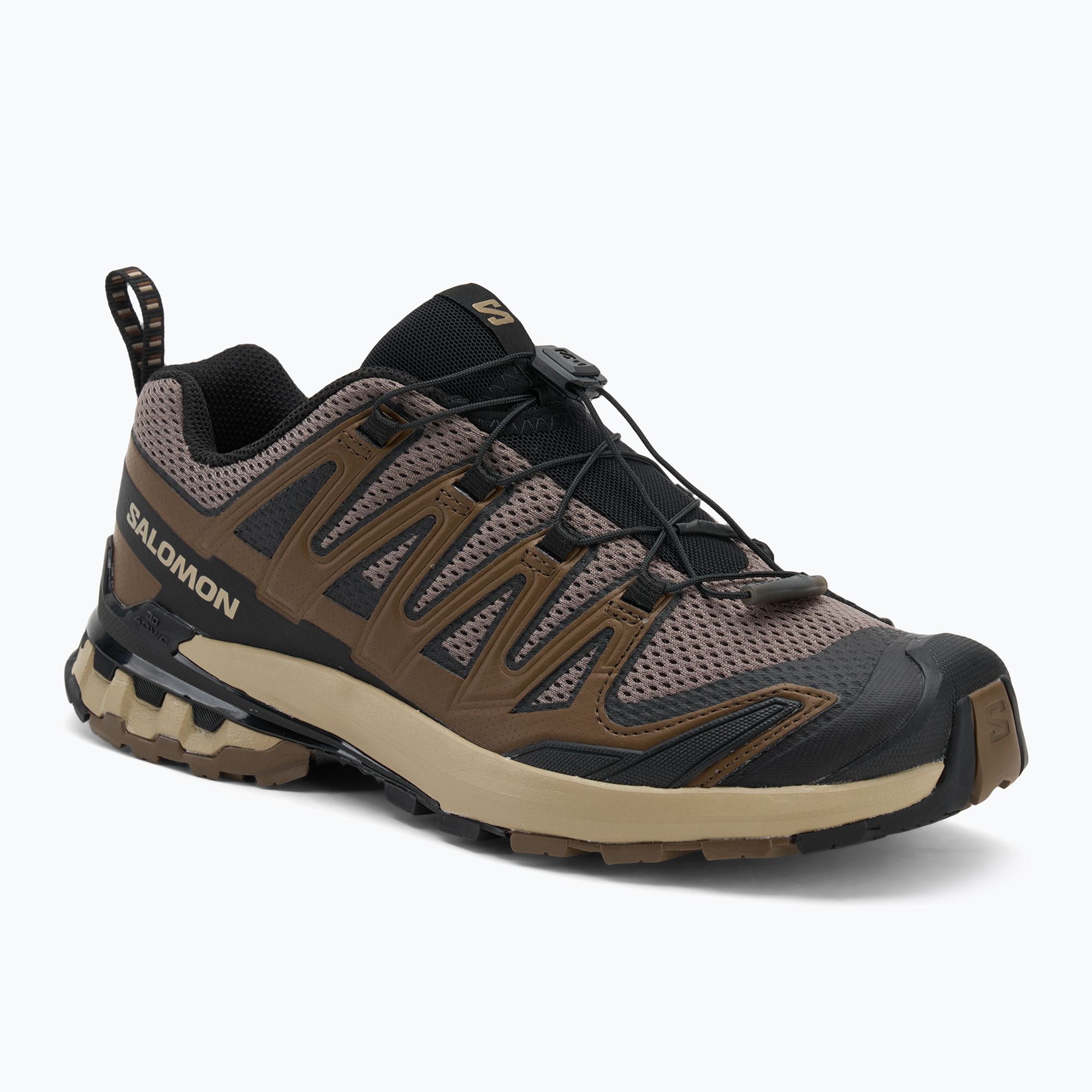 Vyriški bėgimo batai Salomon XA Pro 3D V9 black/dark gull gray/acid ...