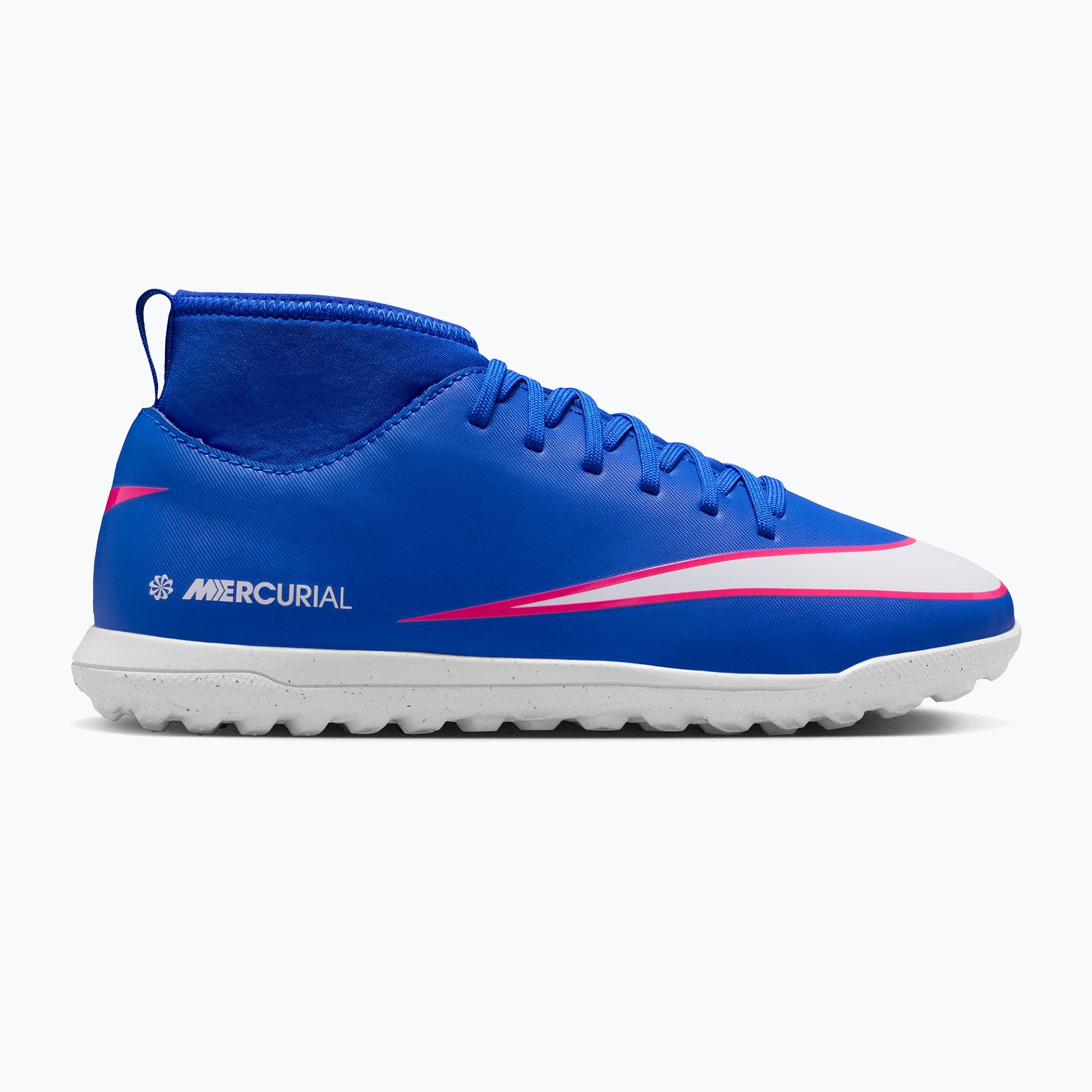 Vaikiški futbolo bateliai Nike Mercurial Superfly 10 Club TF racer blue ...