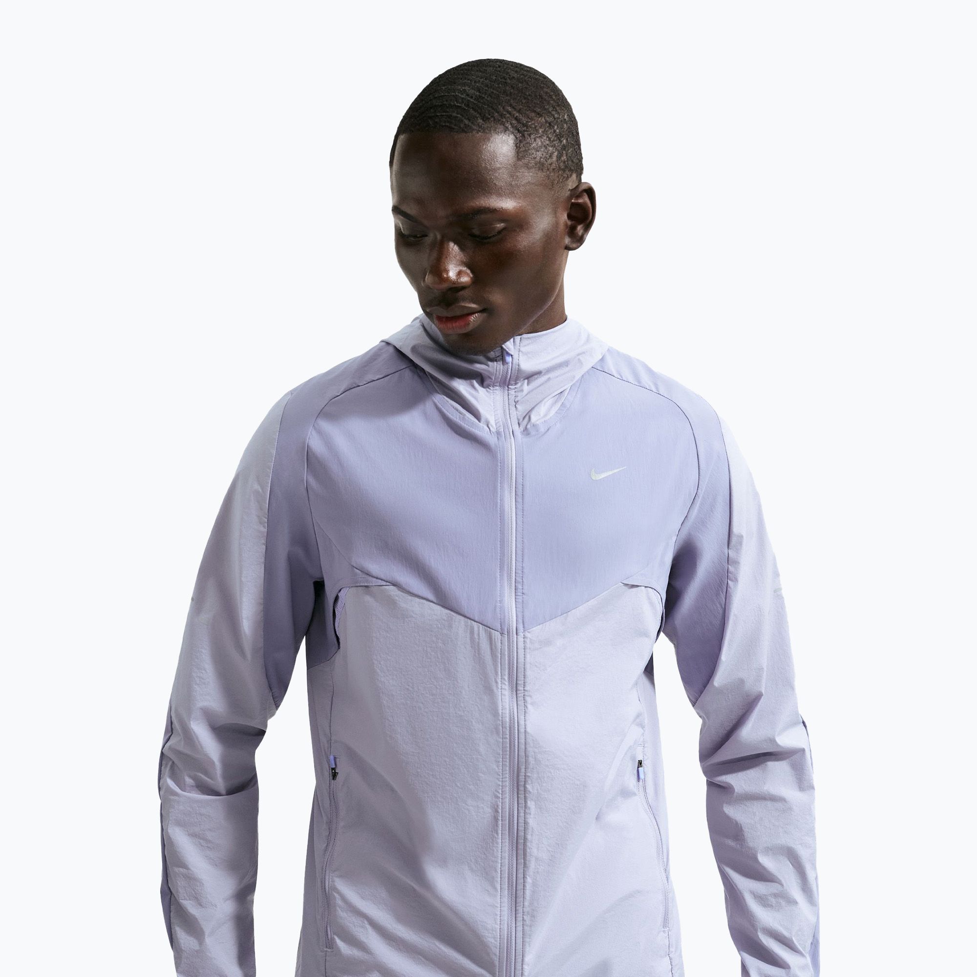 Vyriška bėgimo striukė Nike Stride Dri-Fit iron purple/indigo haze ...