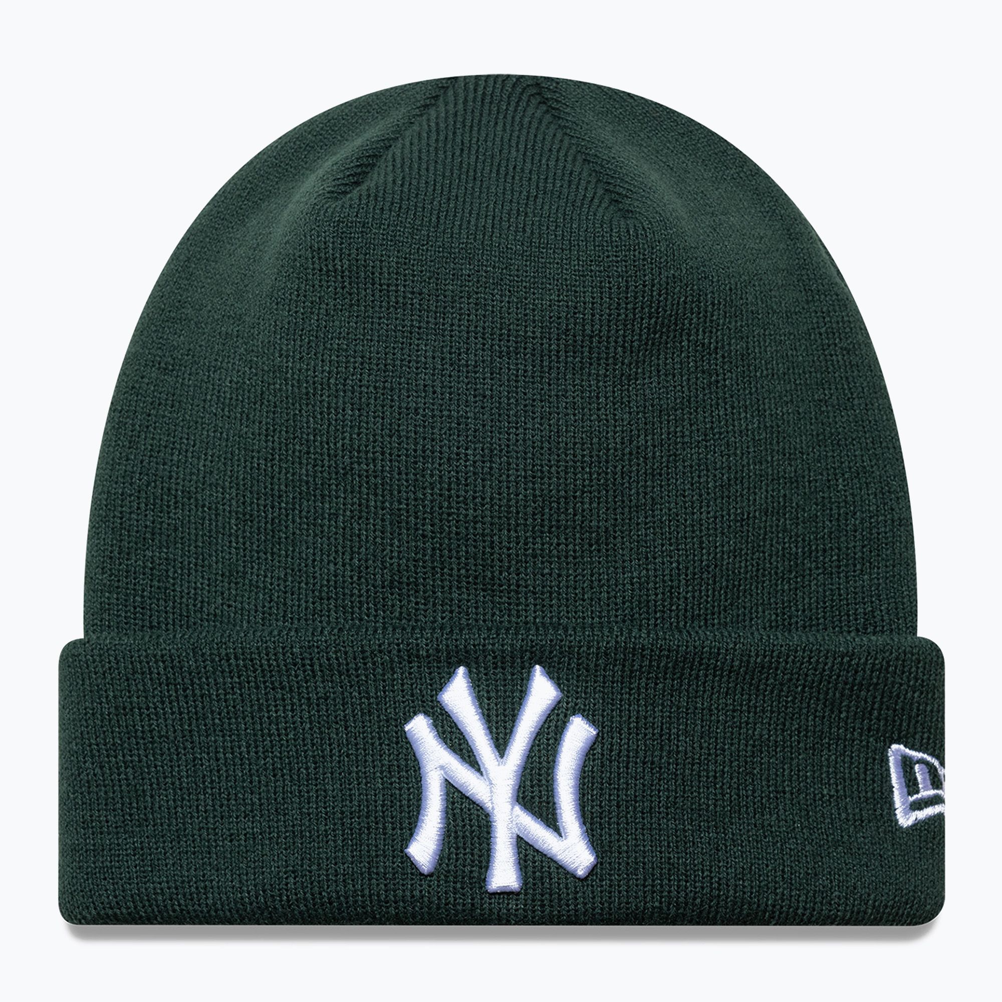 Žieminė kepurė New Era League Essential New York Yankees tamsiai žalia ...