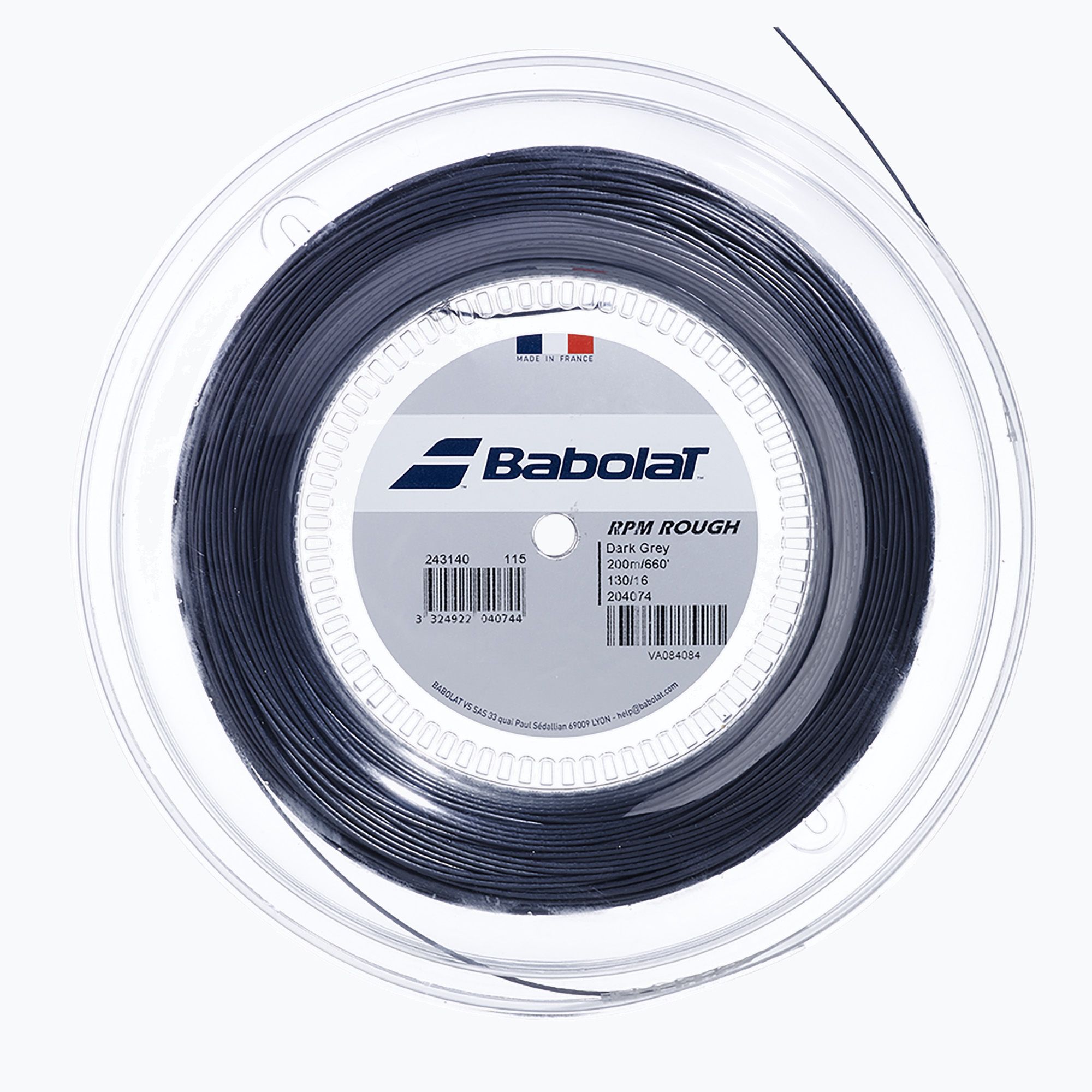Teniso stygos Babolat 200 m RPM Rough grey (243140) - Sportano.lt