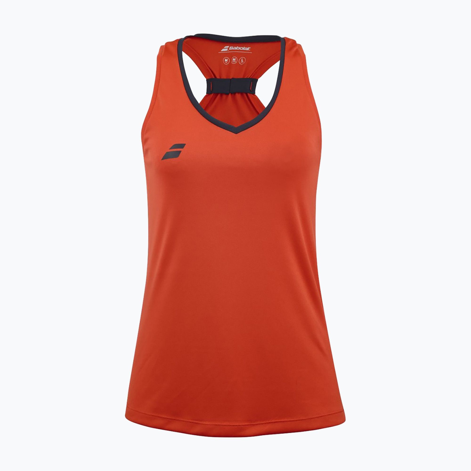 Moteriškas tank topas Babolat Play fiesta red (3WP2071) - Sportano.lt