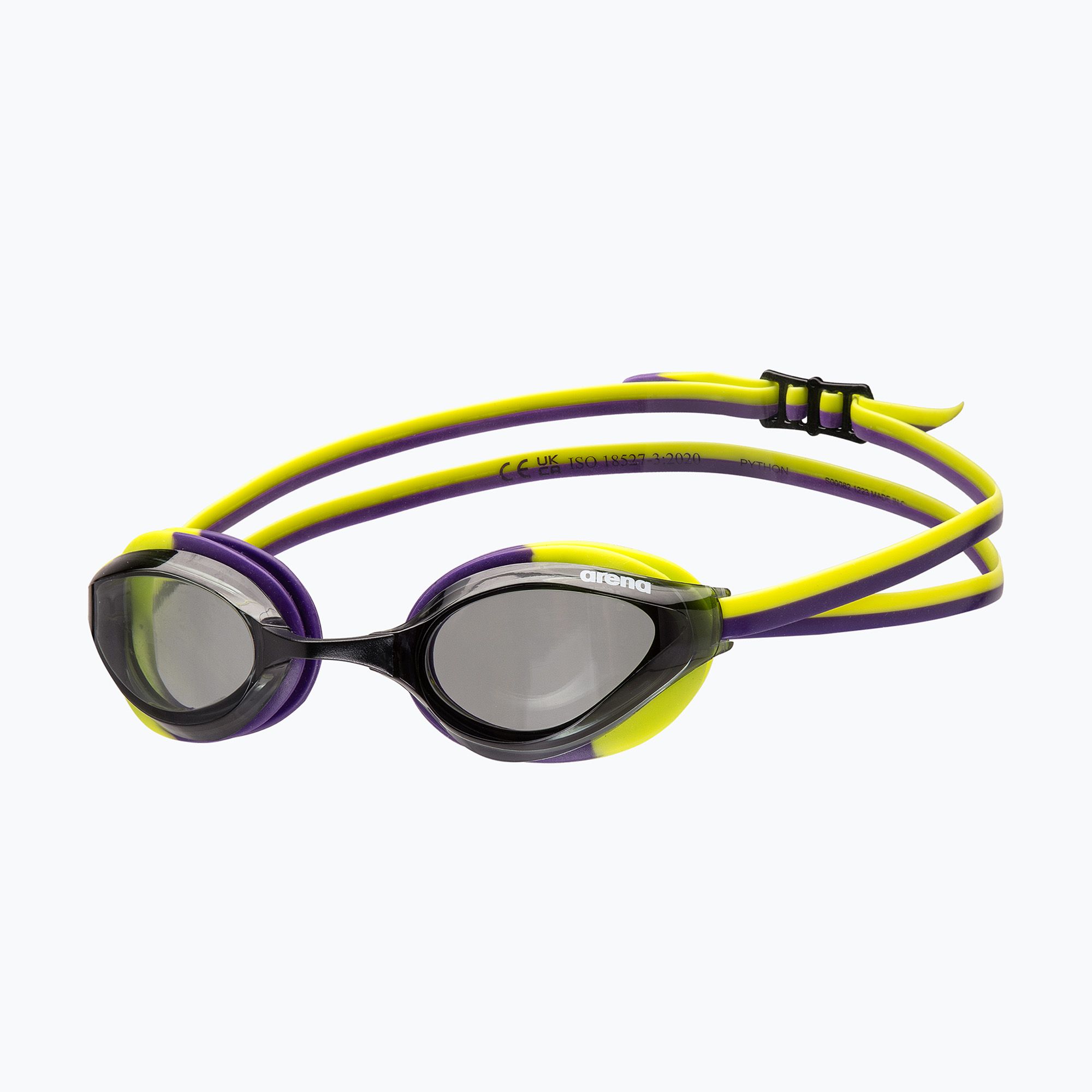 Plaukimo akiniai arena Python smoke/white/fuchsia (1E762/120) - Sportano.lt