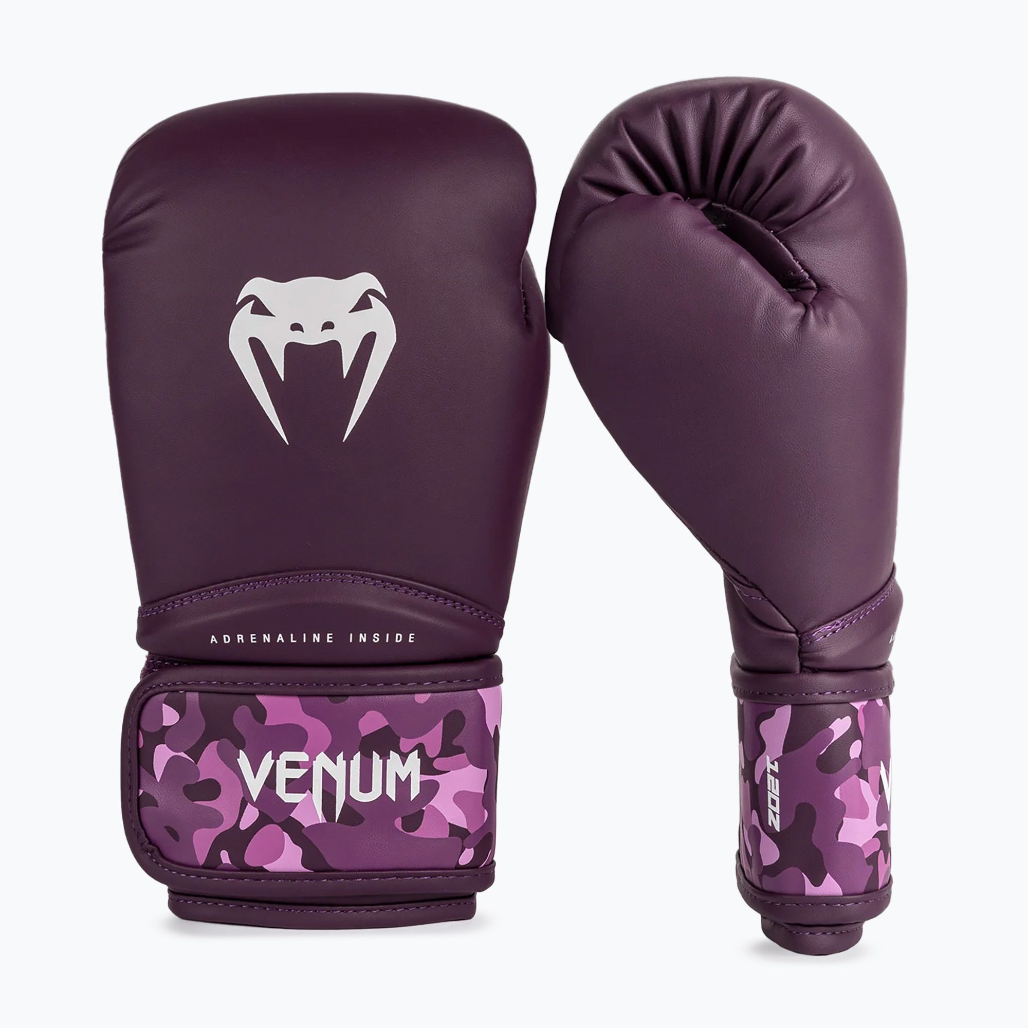 Moteriškos bokso pirštinės Venum Iris Boxing plum/pink (VENUM-05950-050 ...