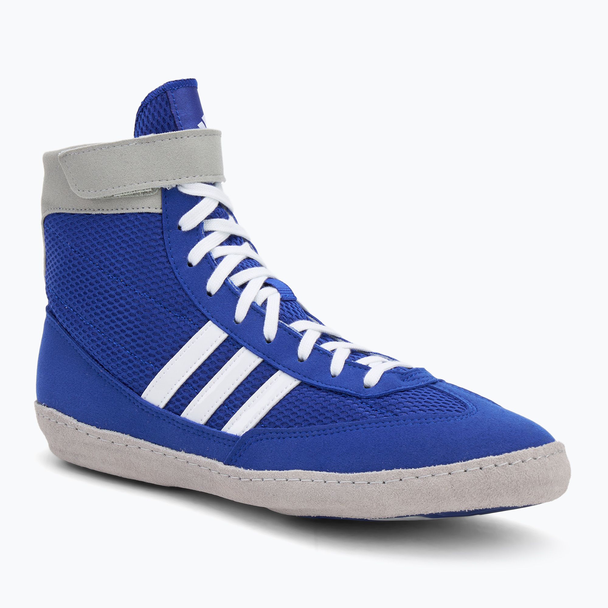 Bokso batai adidas Combat Speed.4 royal blue/footwear white/grey two ...