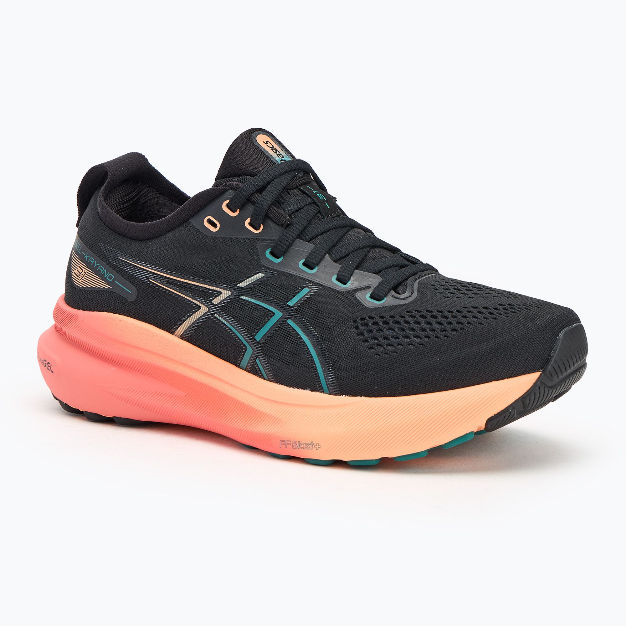 Vyriški bėgimo batai ASICS Gel-Kayano 31 black/rainy lake (1011B867-004 ...