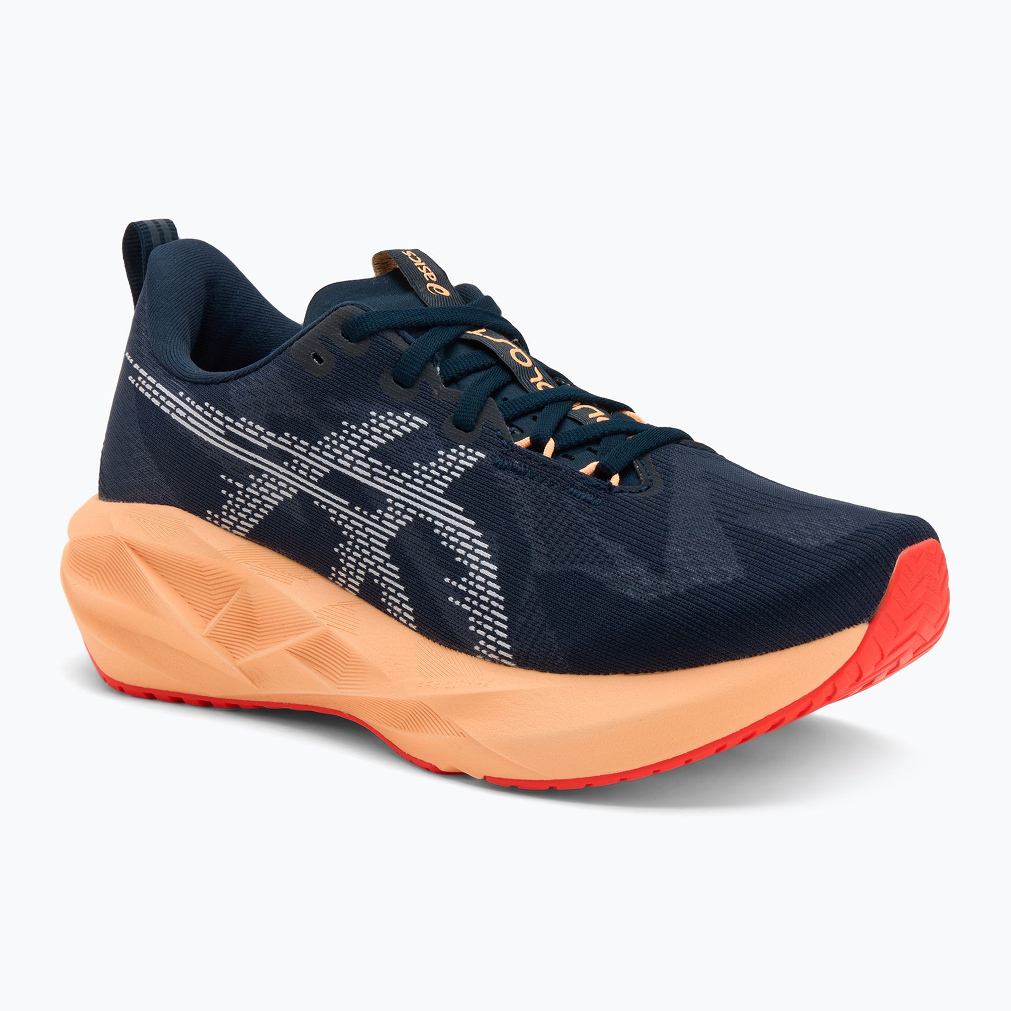 Vyriški bėgimo batai ASICS Novablast 5 midnight/orange glow (1011B974 ...