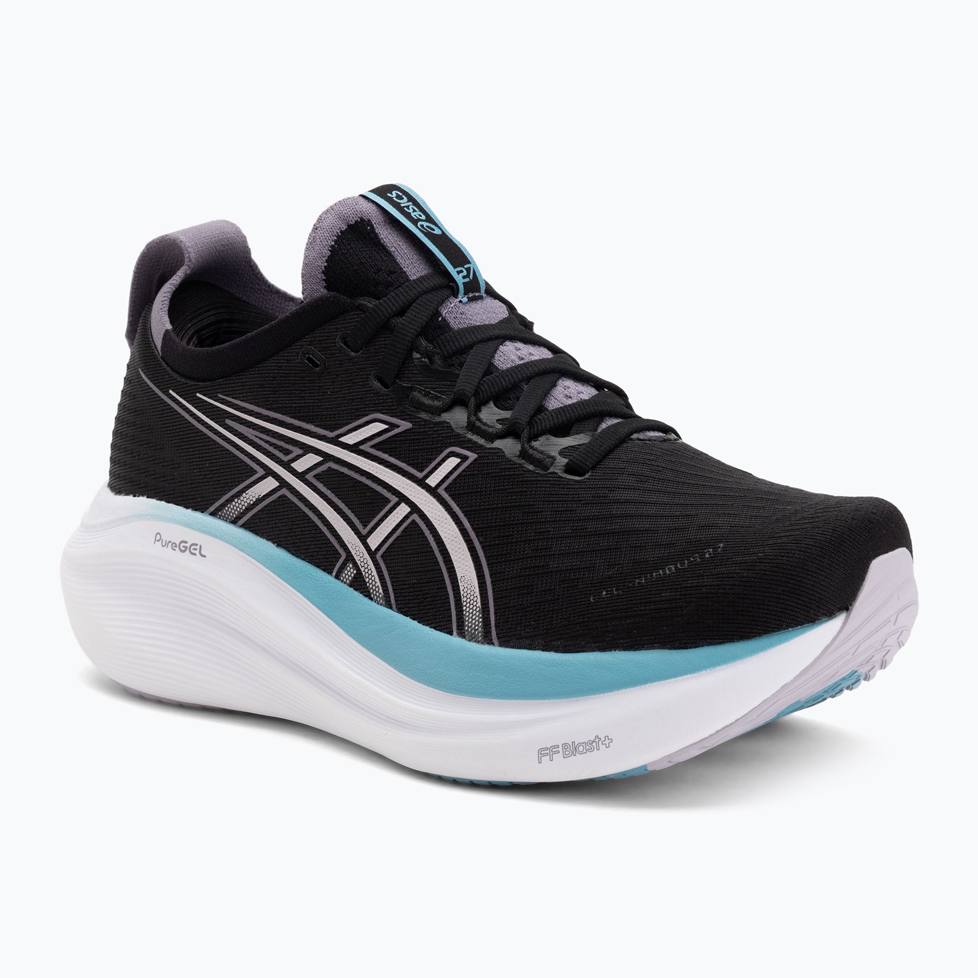 Moteriški bėgimo batai Asics Gel-Nimbus 27 monument/blue/whisper green ...