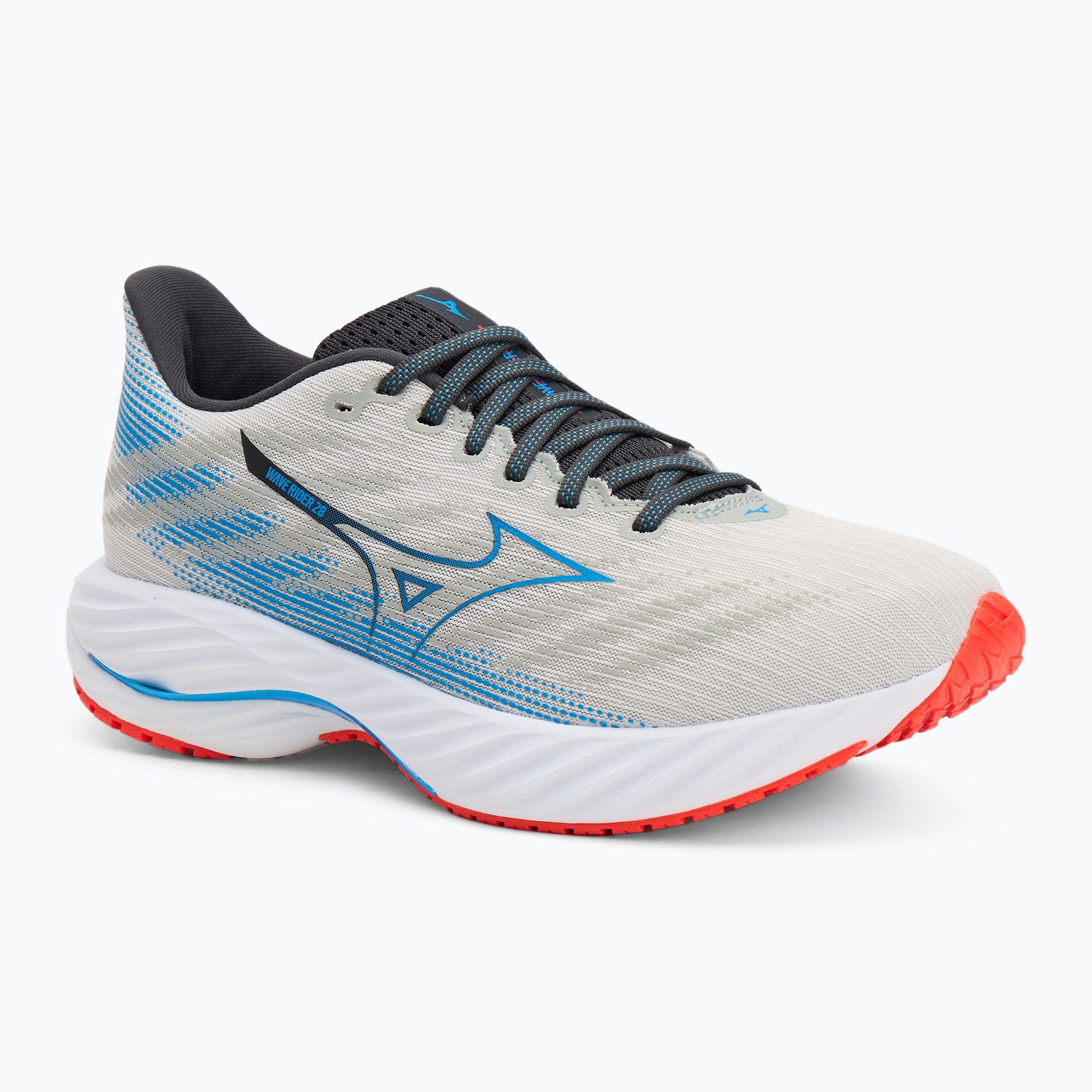 Vyriški bėgimo batai Mizuno Wave Rider 28 nimbus cloud/blue pace ...