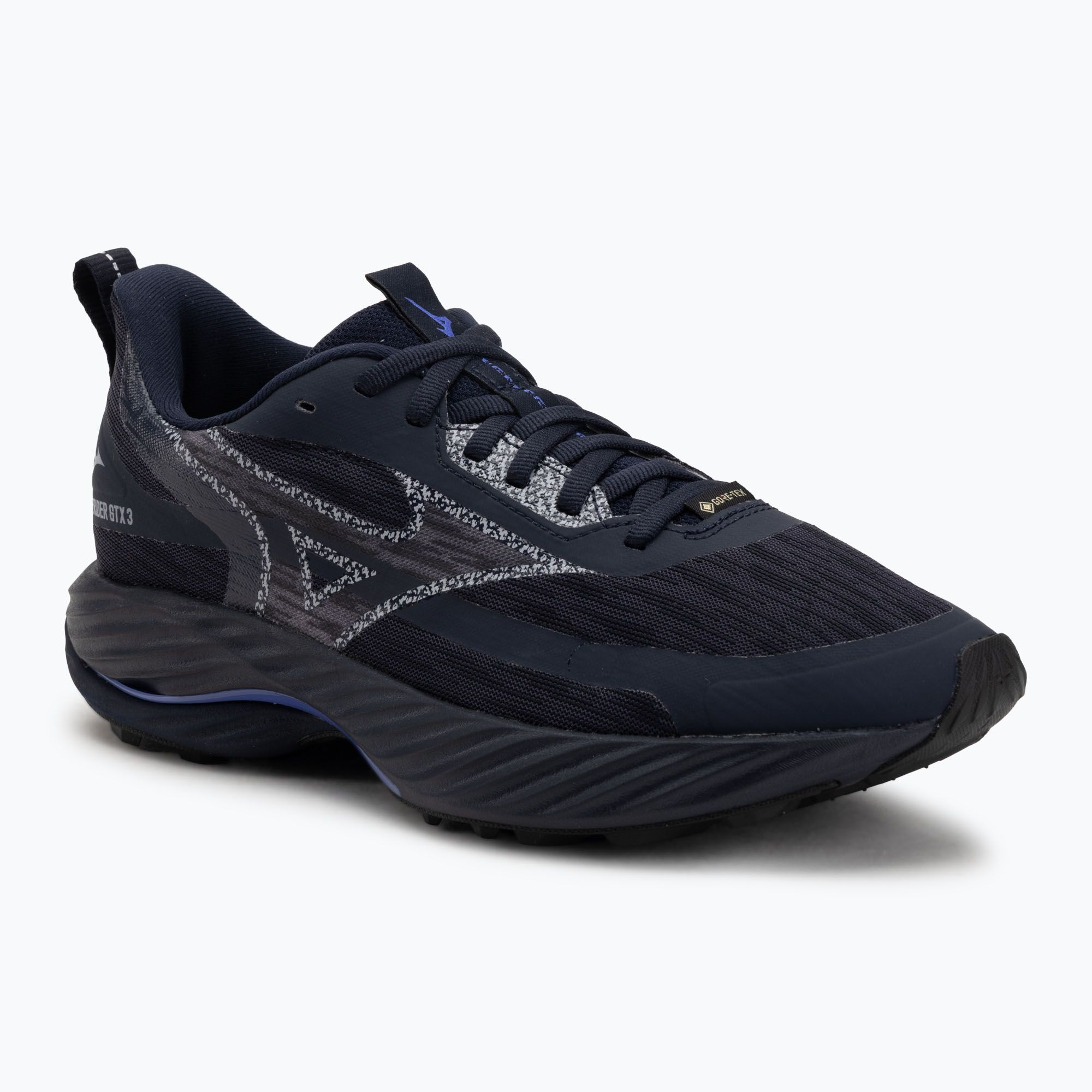 Moteriški bėgimo bateliai Mizuno Wave Rider GTX 3 black sand/black/iron ...