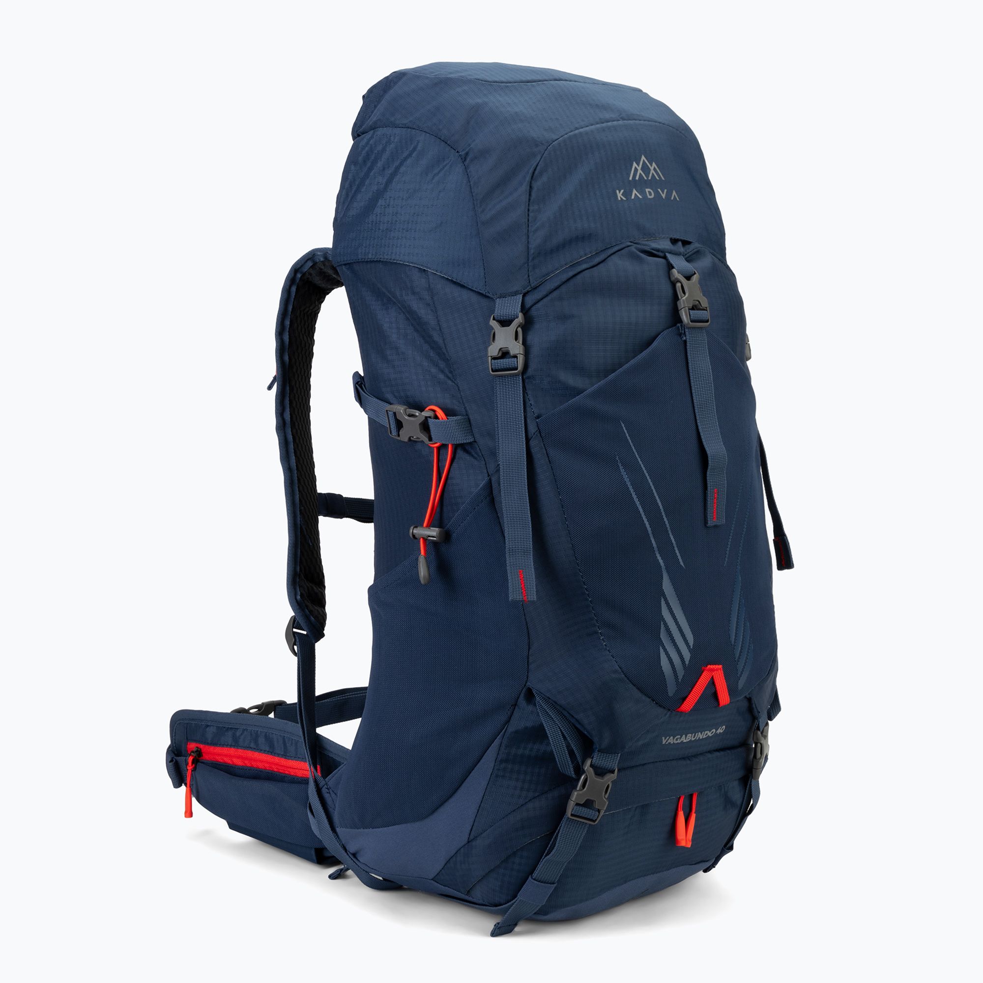 Kuprinė KADVA Vagabundo 40 l juoda (FX-KDV-B4C006-BK) - Sportano.lt