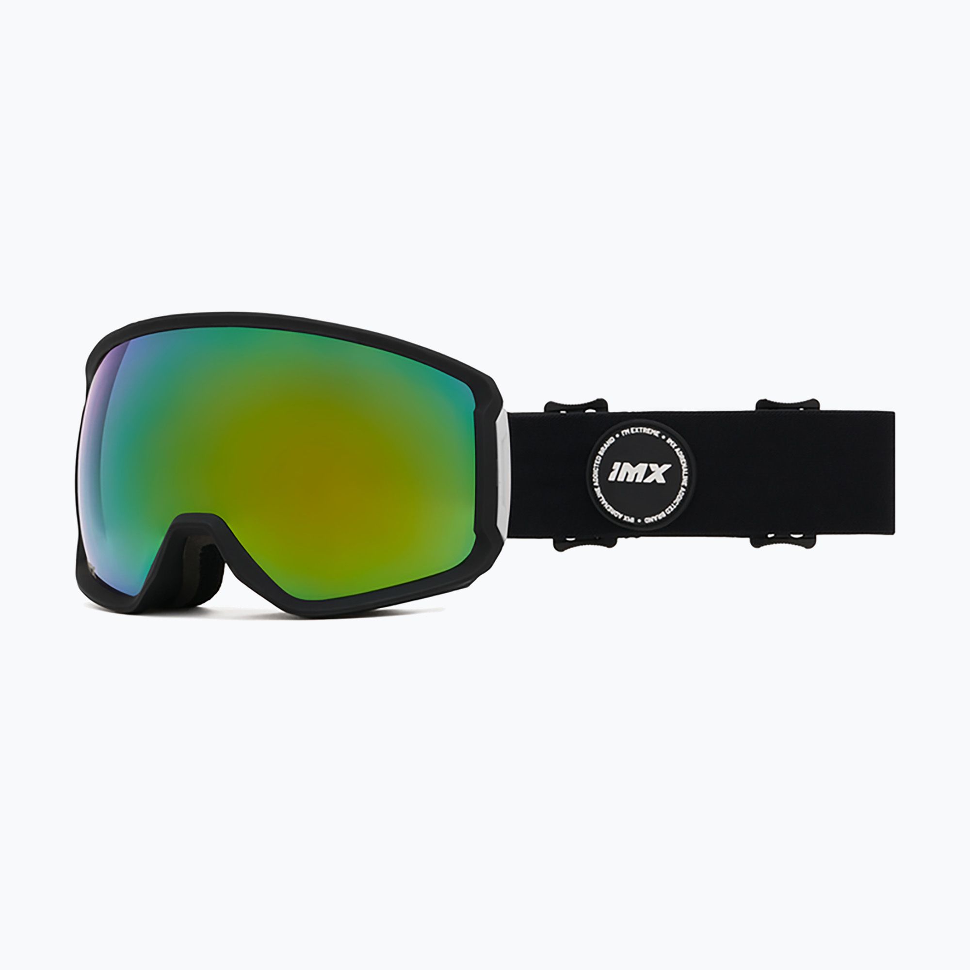 Slidinėjimo akiniai IMX Peak black matt/black/green iridium/brown ...