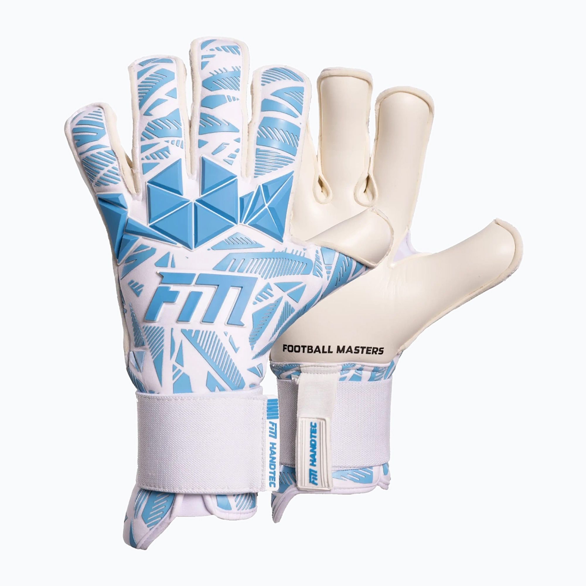 Vartininko pirštinės Football Masters Invictus X PRO white/blue (2773-6 ...