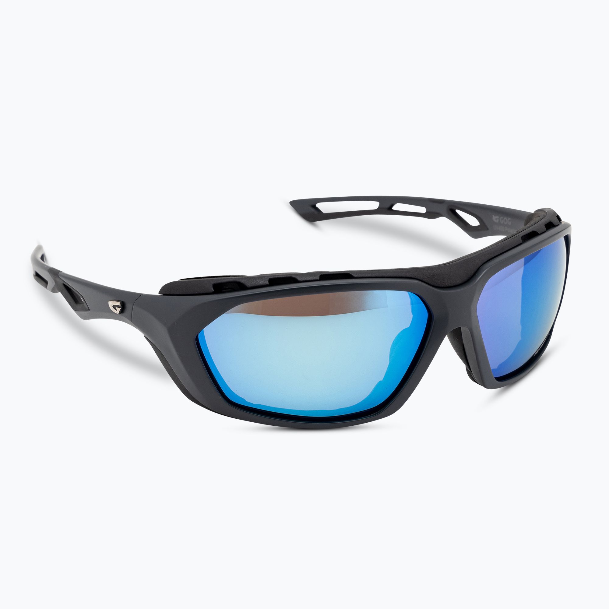 Akiniai nuo saulės GOG Venturo matt grey/black/polychromatic white-blue ...