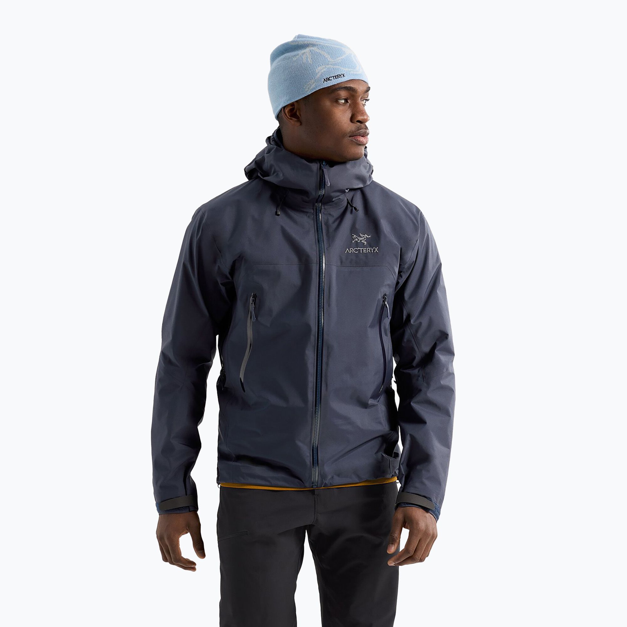 Vyriška striukė nuo lietaus Arcteryx Beta AR Stormhood black sapphire ...