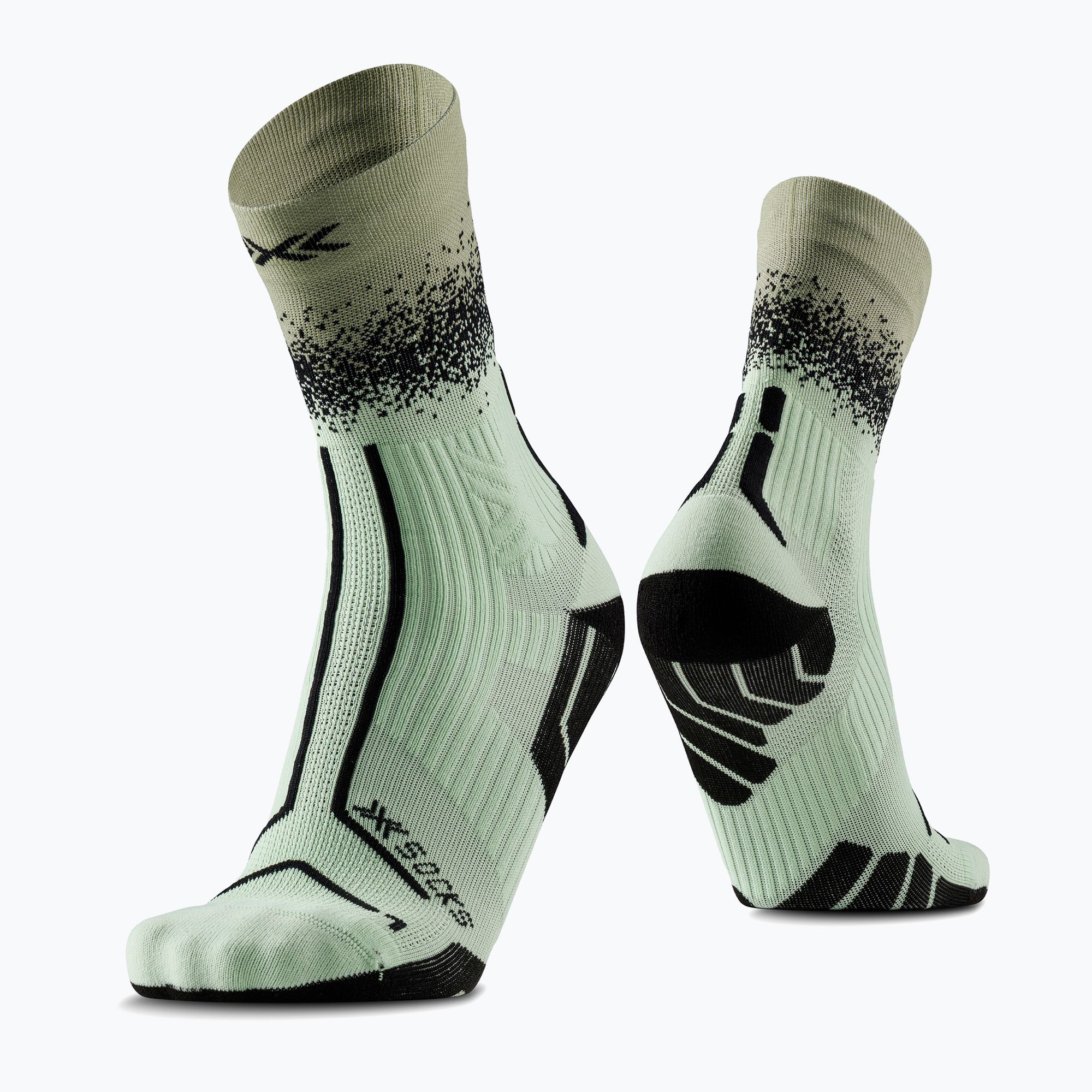 Kojinės X-Socks Terraskin Perform Crew x black/rhino grey (XS-RQXTS26U ...