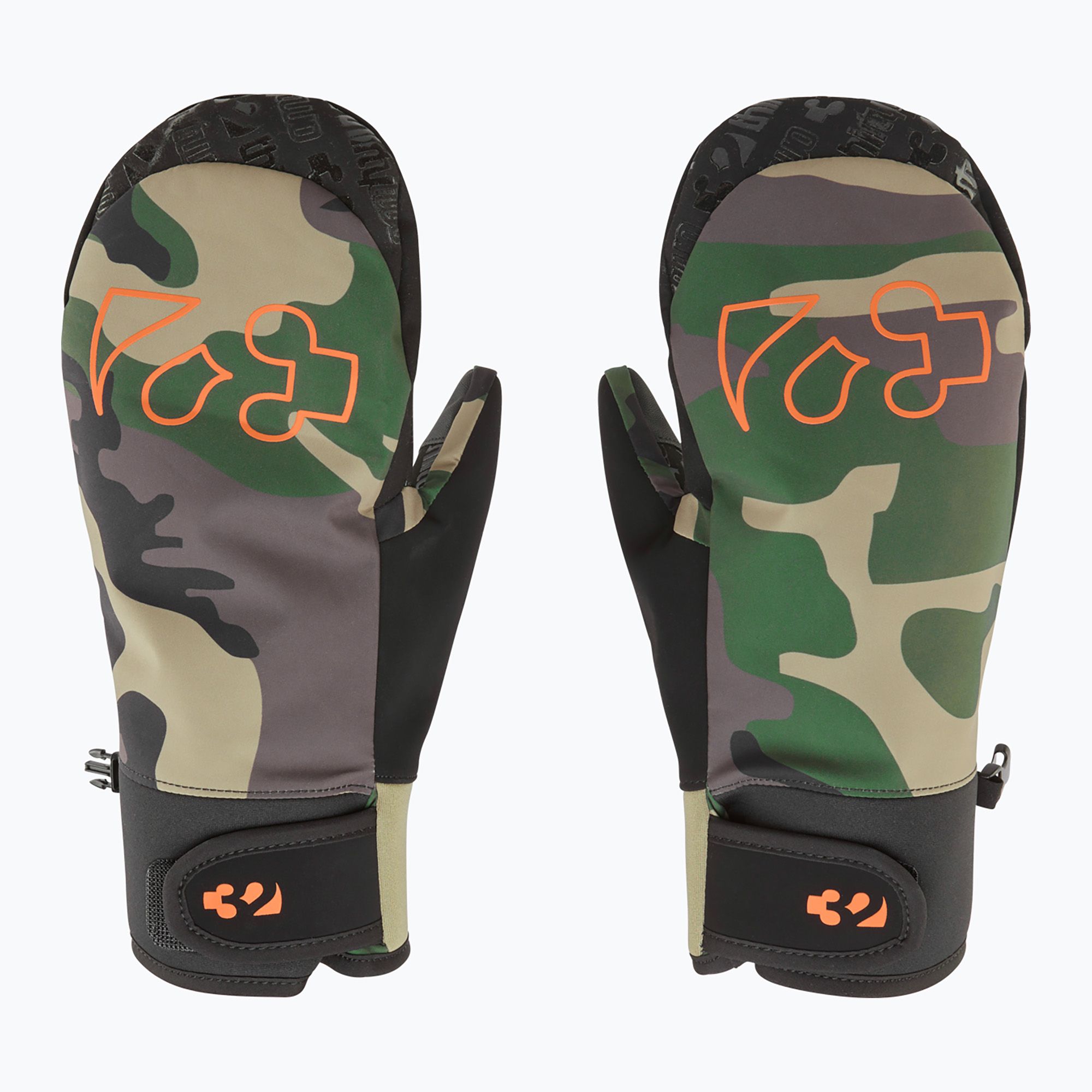 Vyriškos snieglenčių pirštinės ThirtyTwo Gateway Mitt camouflage (T.26 ...