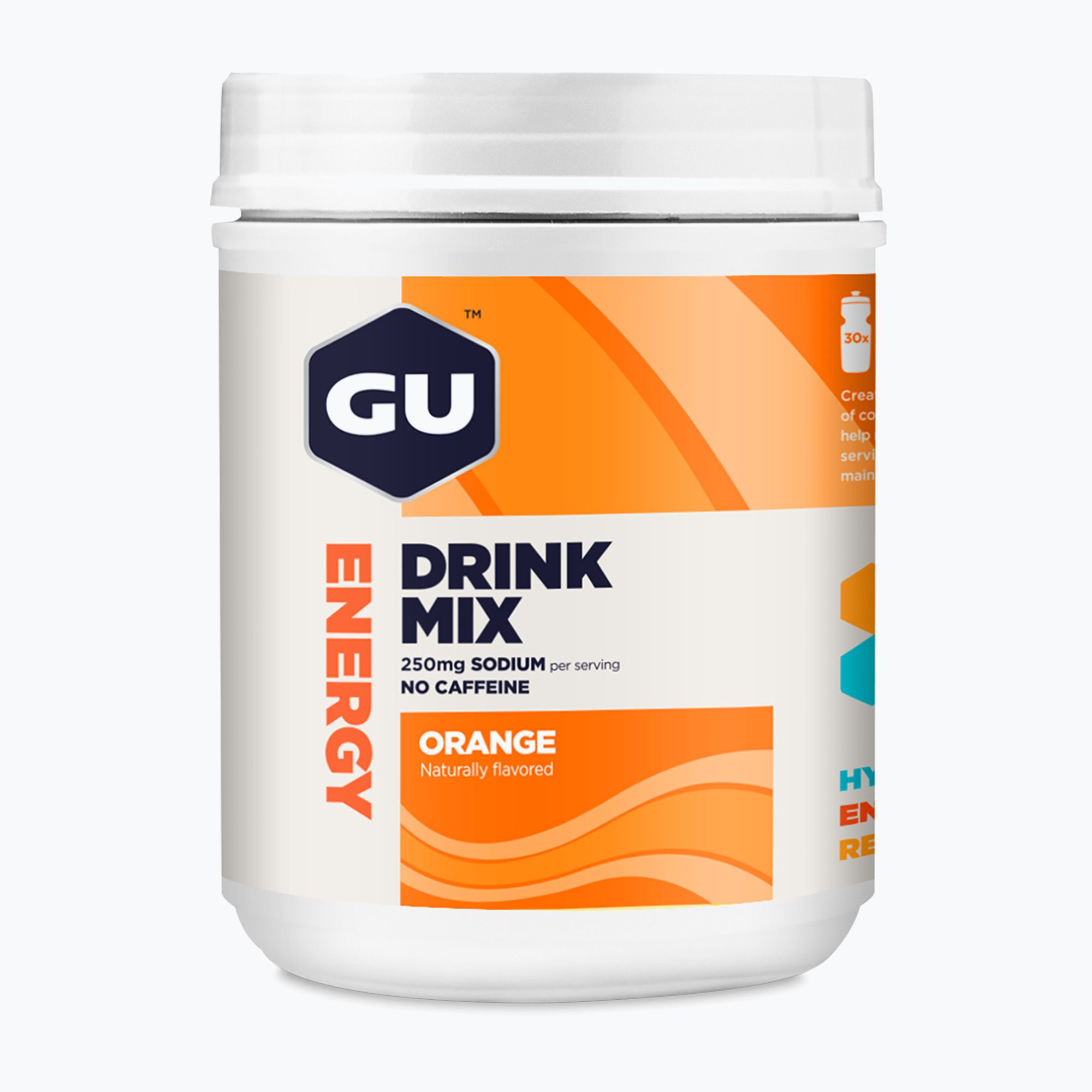 Energetinis gėrimas GU Energy Drink Mix 840 g orange (124168) - Sportano.lt