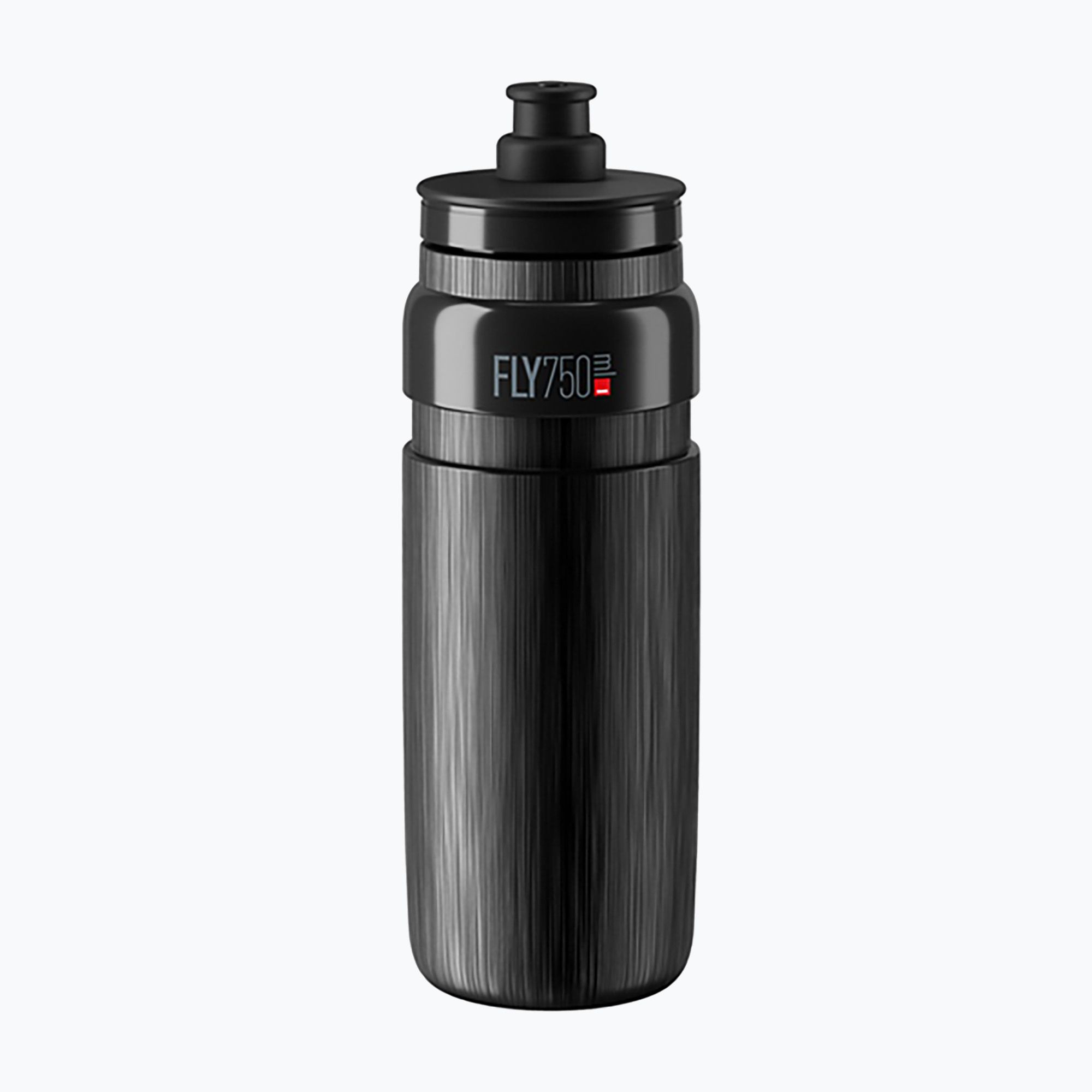 Dviračio vandens butelis Elite FLY Tex 750 ml black/grey logo ...