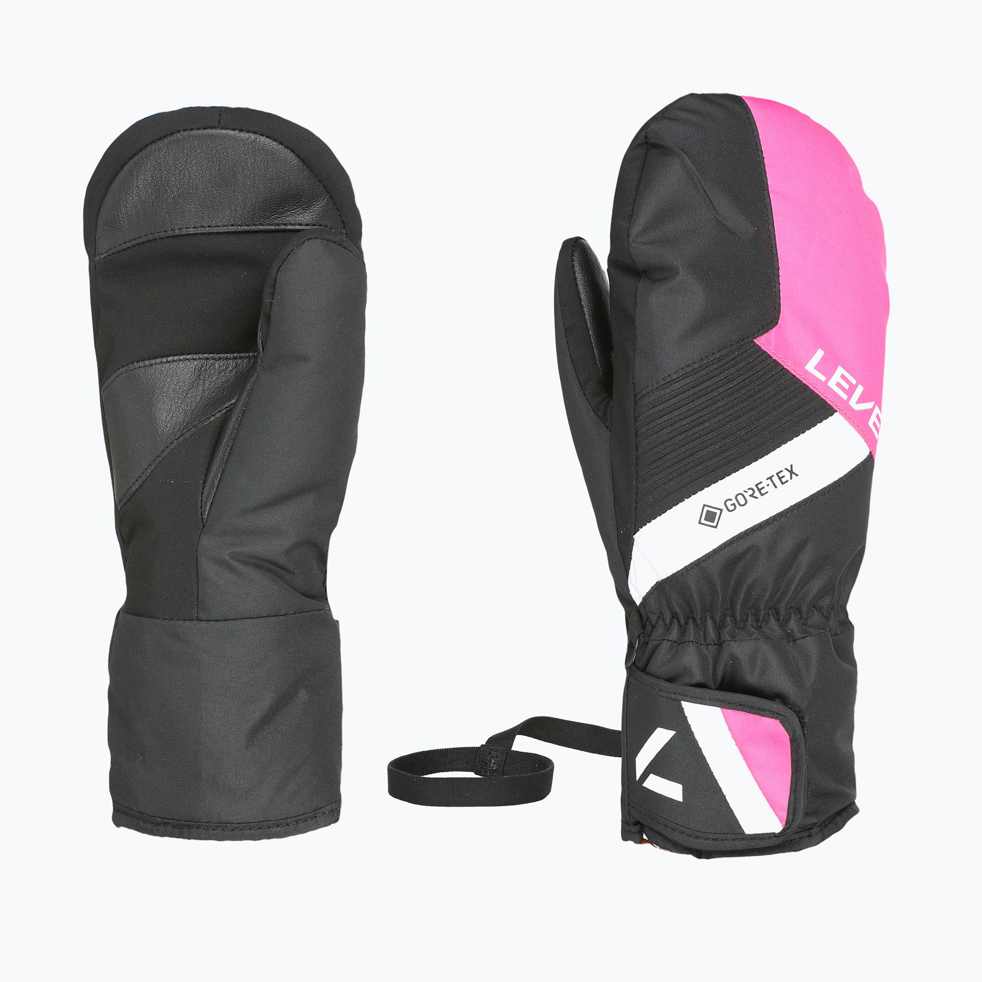 Vaikiškos slidinėjimo pirštinės Level Neo JR Gore-Tex Mitt fuchsia ...